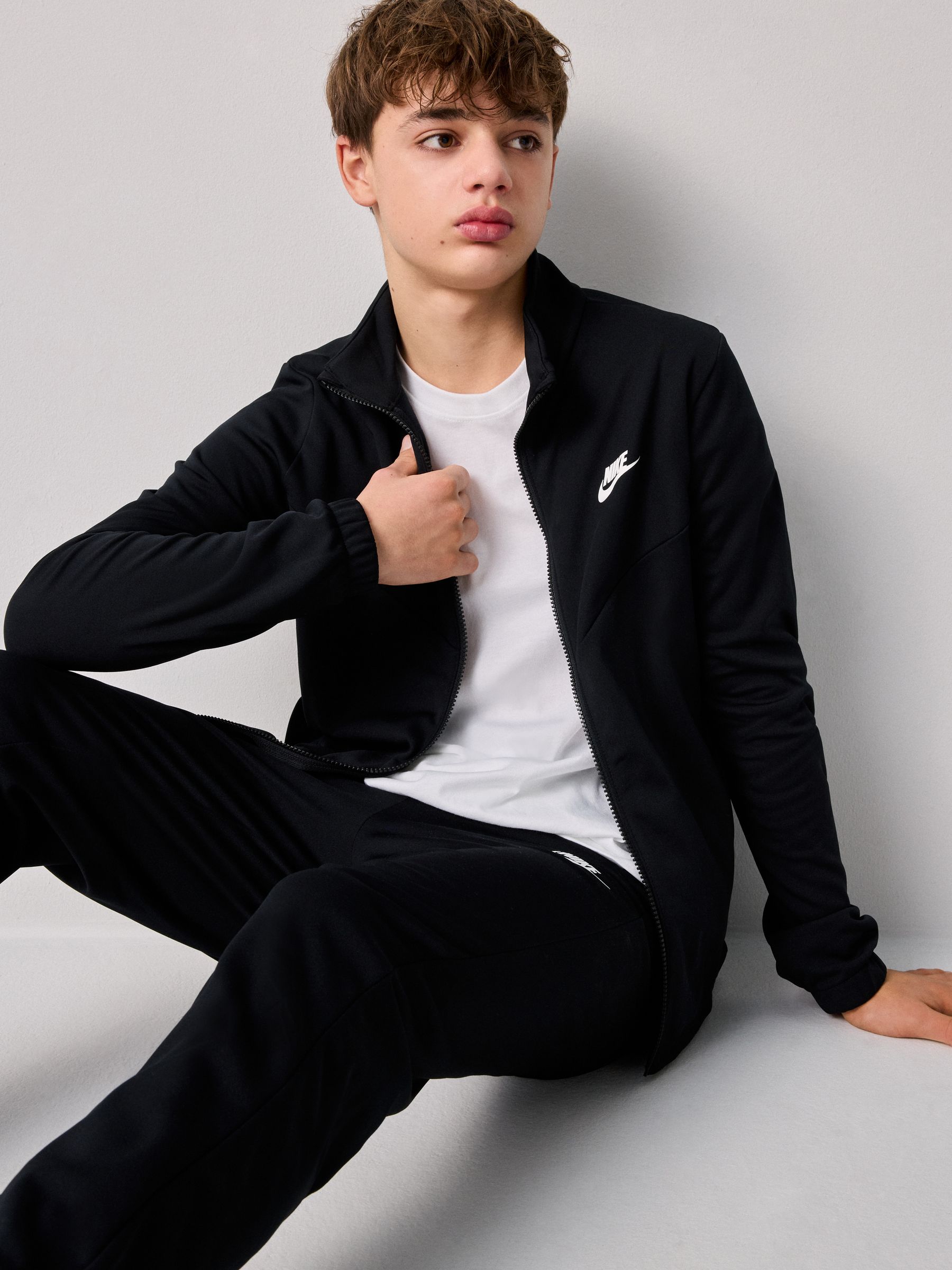 Buy Nike Black Full Zip Tracksuit from the Next UK online shop
