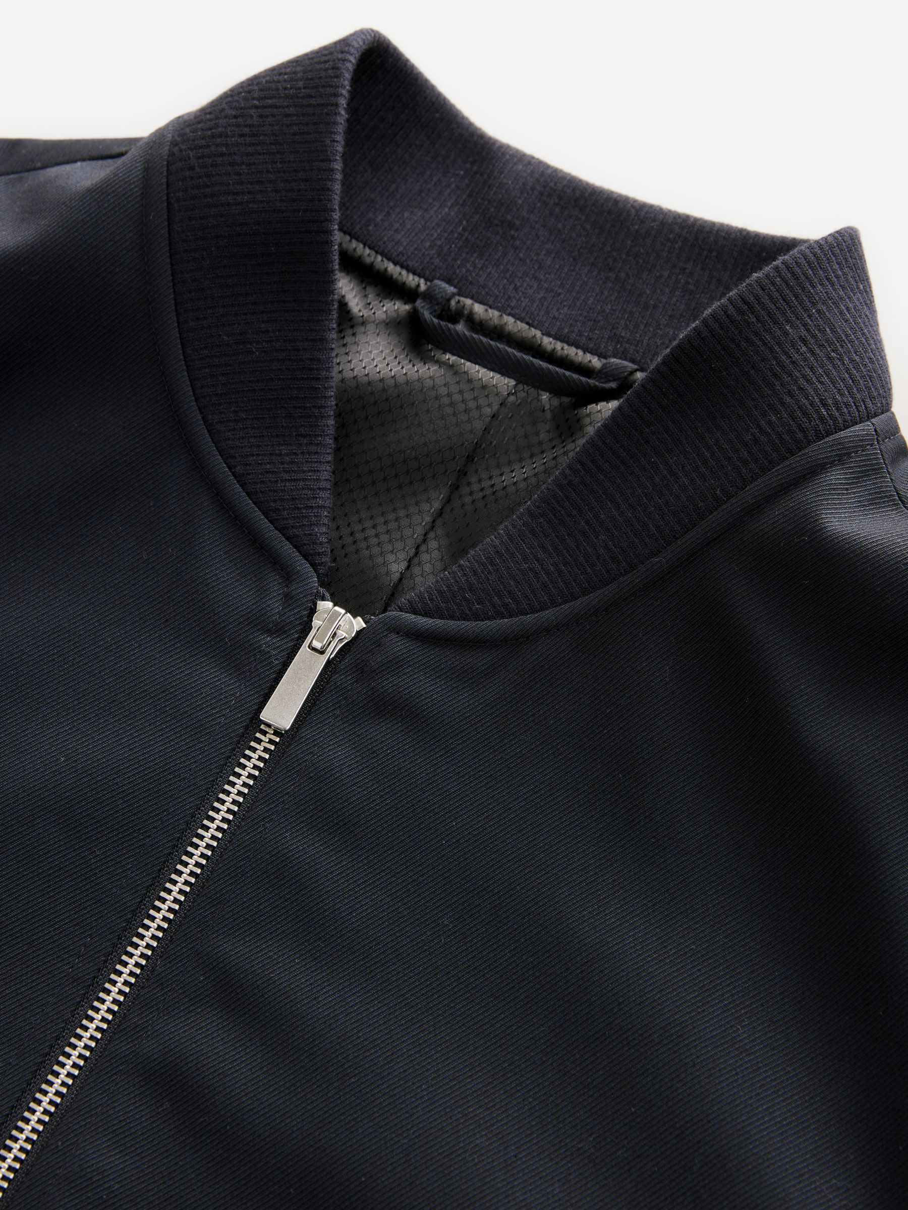 Buy Blue Navy Smart Bomber Jacket from the Next UK online shop