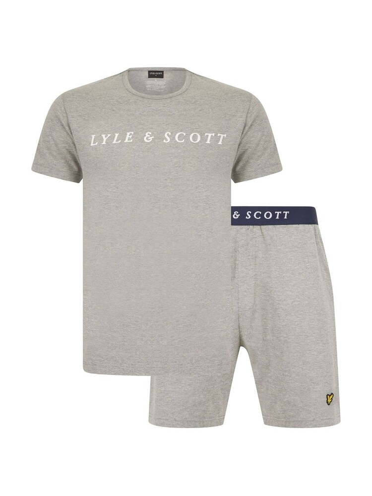 Buy Lyle & Scott Grey Oakley Loungewear Set from the Next UK online shop