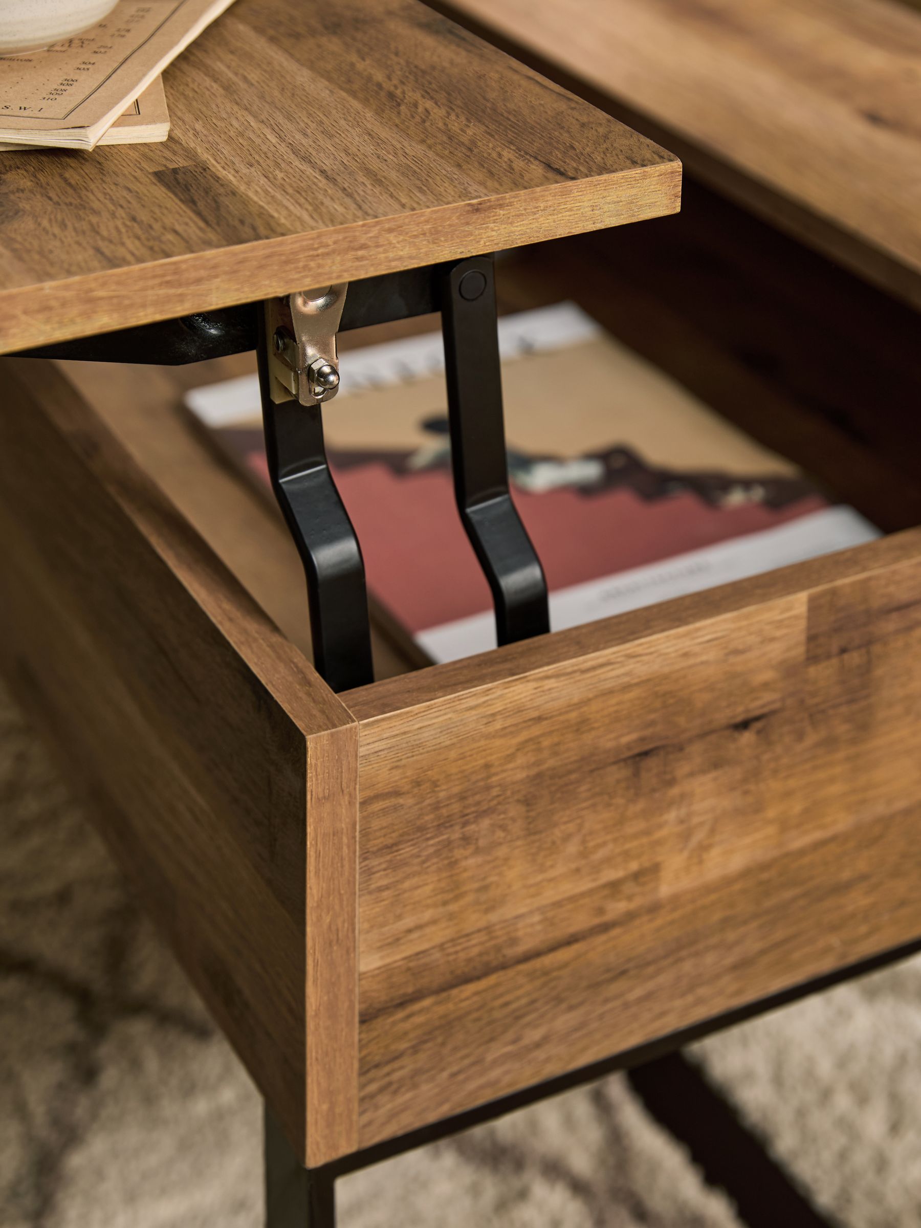 Buy Dark Bronx Storage Coffee Table from the Next UK online shop