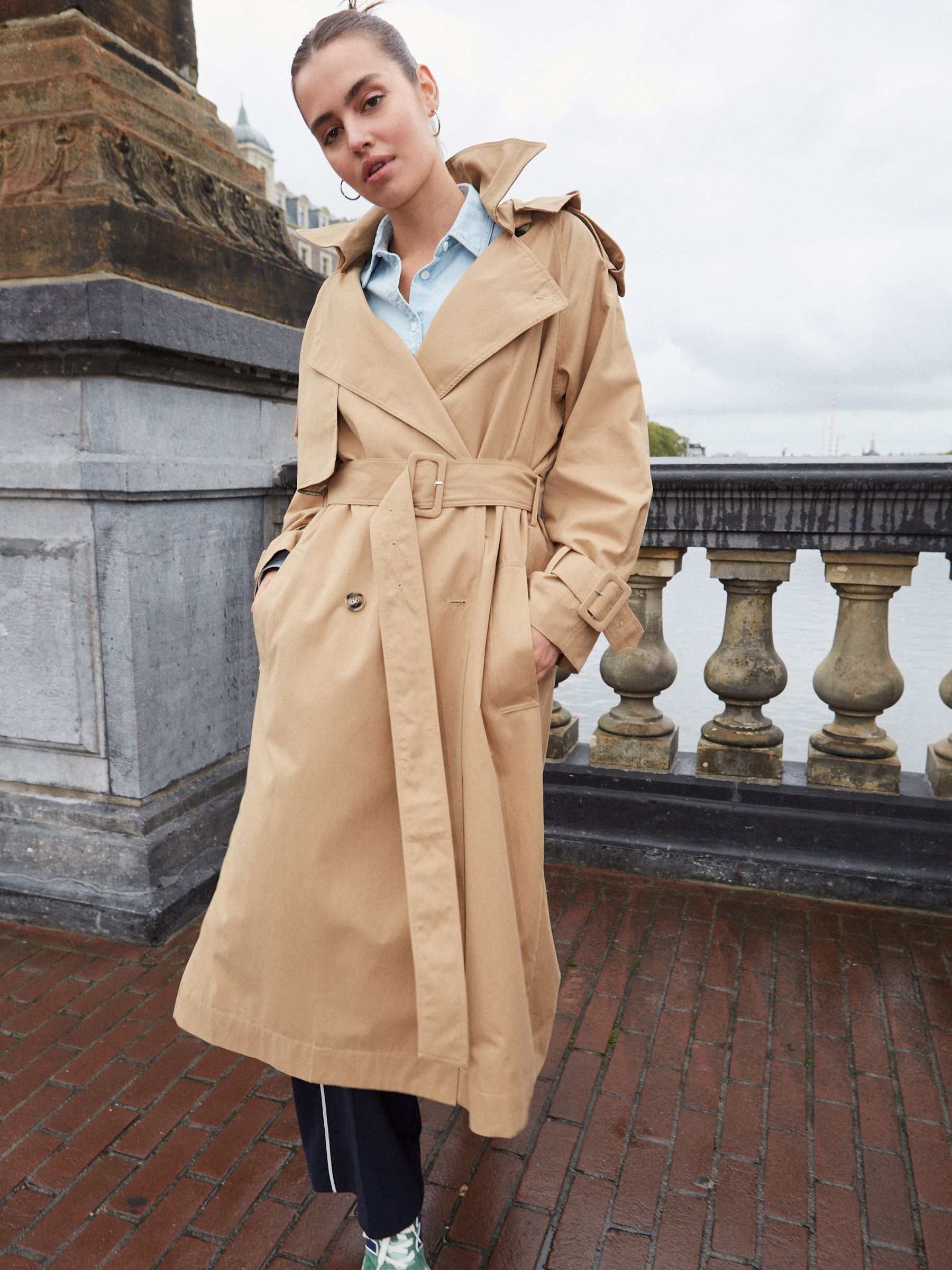 Buy Camel Natural Belted Trench Coat from the Next UK online shop