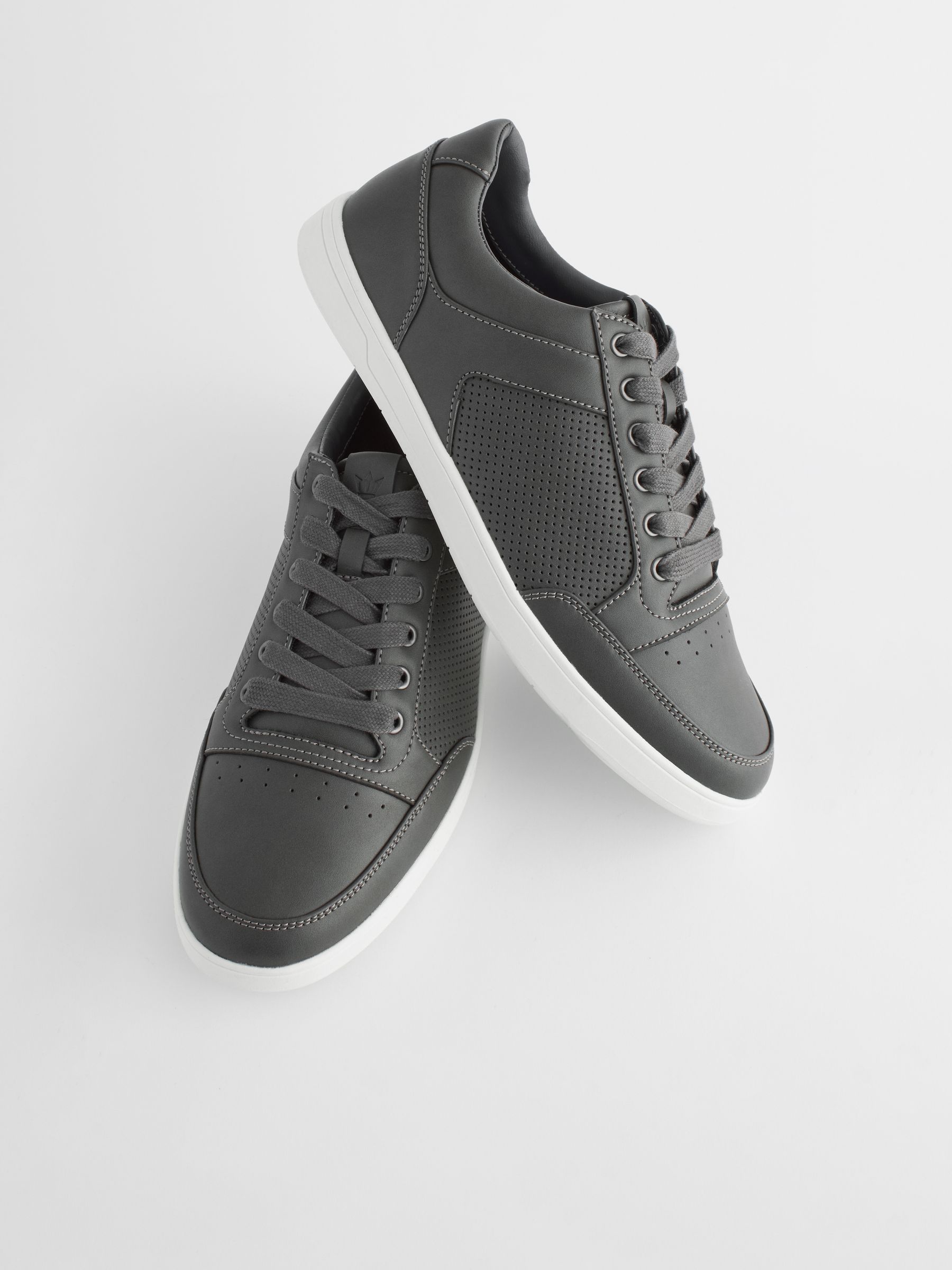 Buy Grey Smart Casual Trainers from Next Saudi Arabia