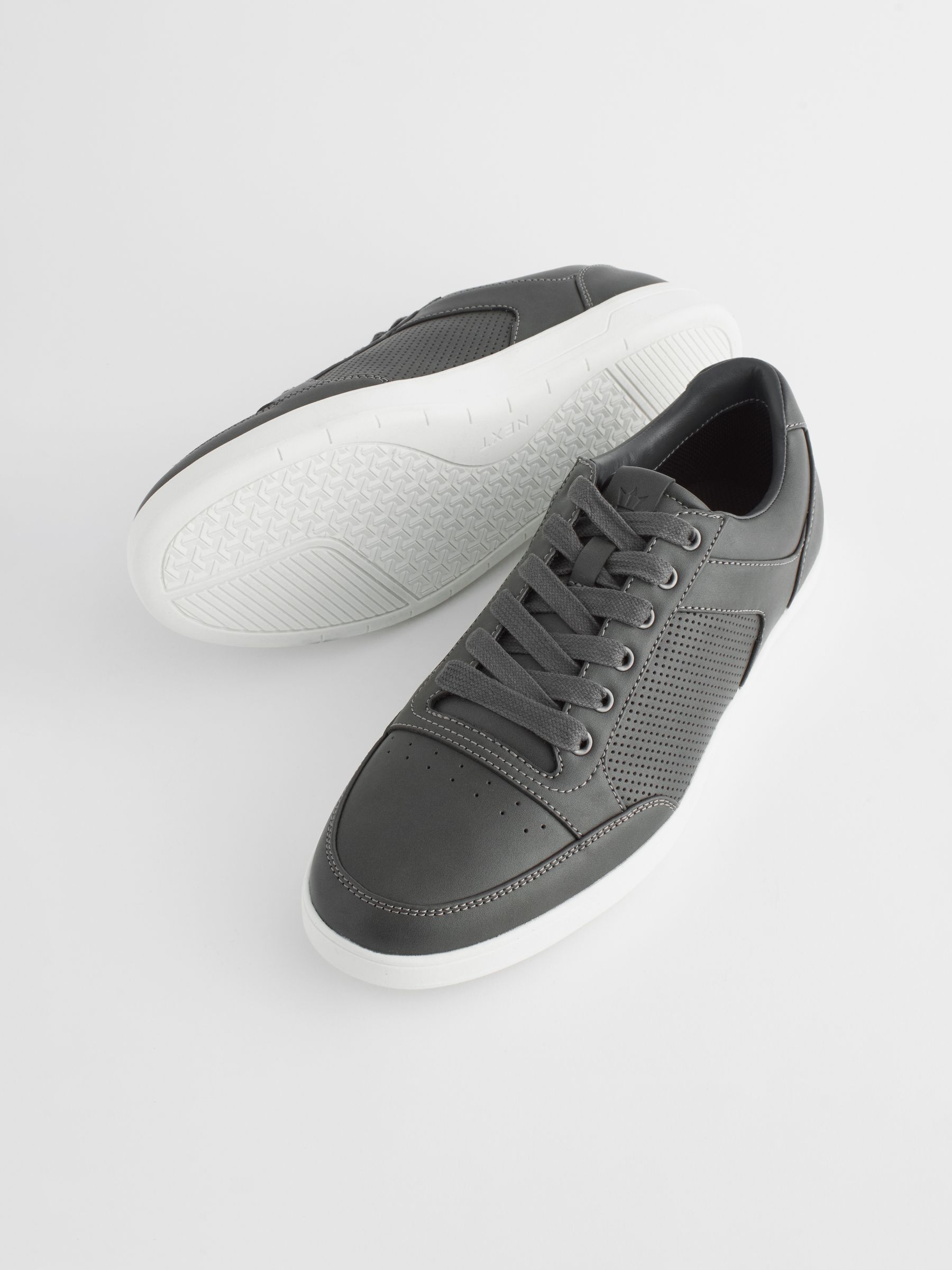 Buy Grey Smart Casual Trainers from Next Saudi Arabia