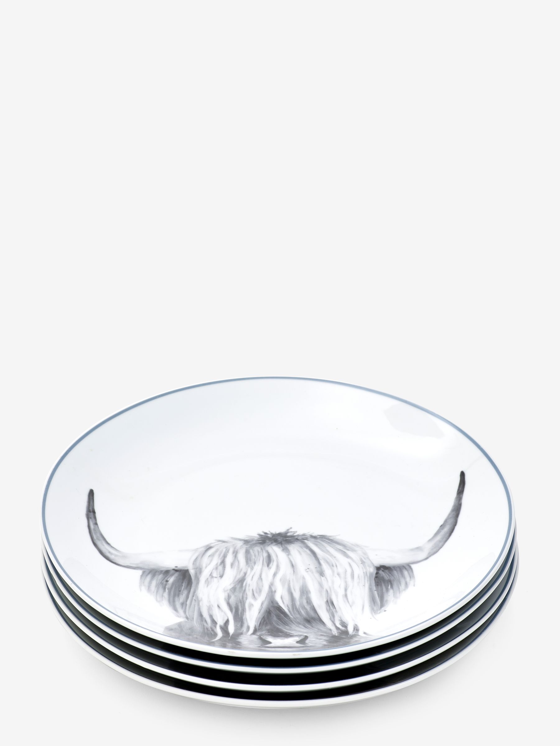 Buy Set of 4 Grey Hamish Dinner Plates from the Next UK online shop