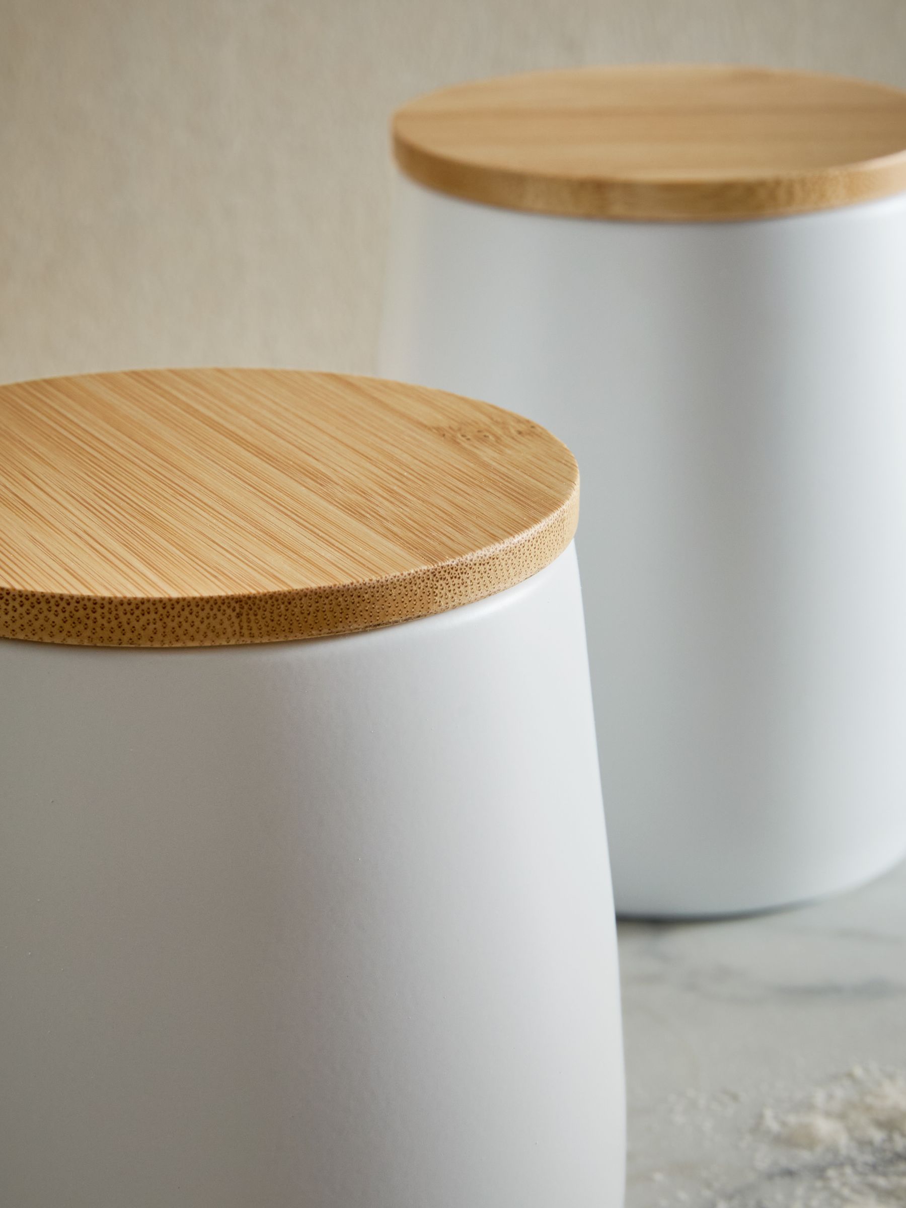 Buy Set of 3 White Moderna Storage Tins from the Next UK online shop