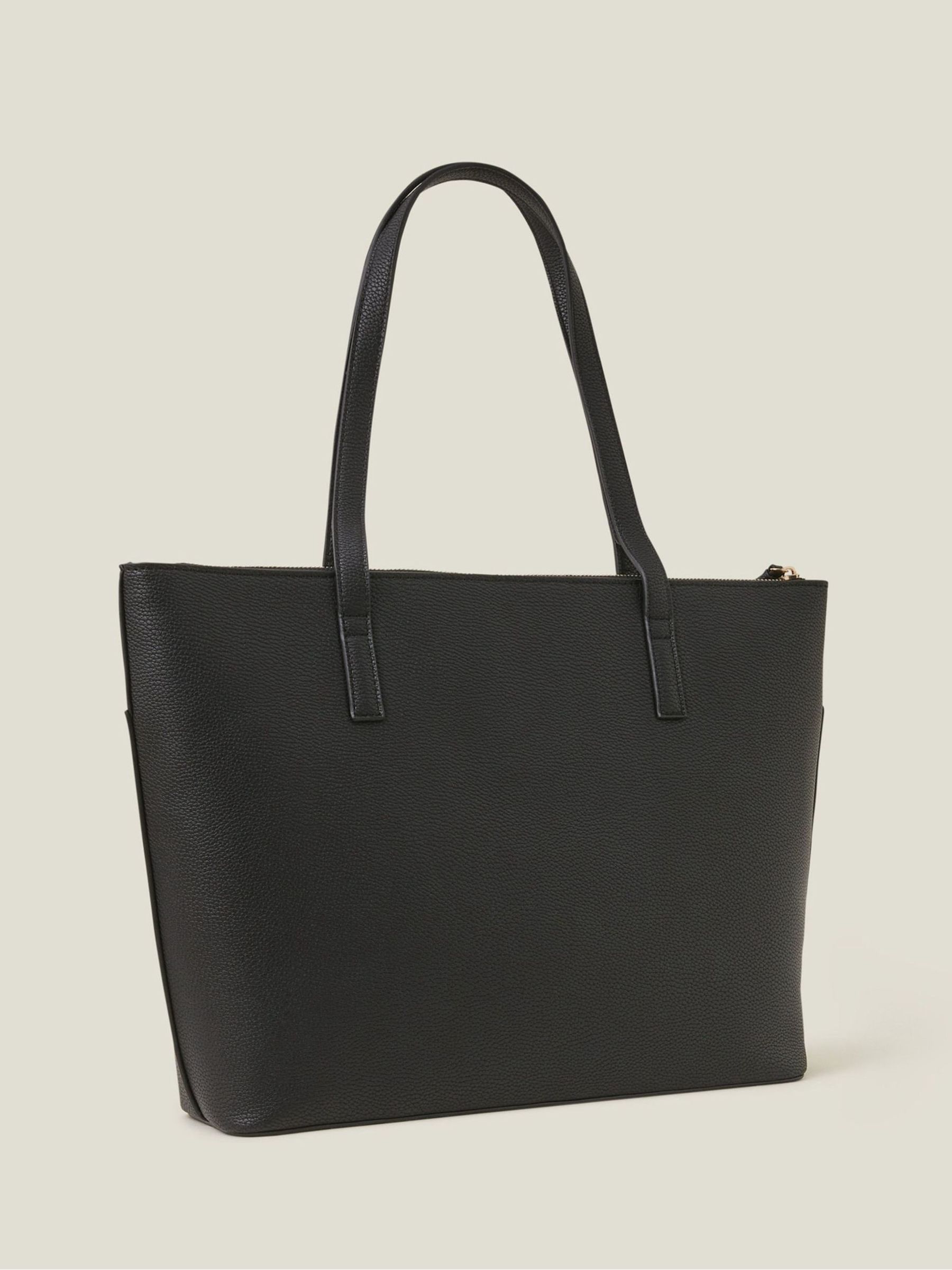 Buy Accessorize Black Front Pocket Tote Bag from the Next UK online shop