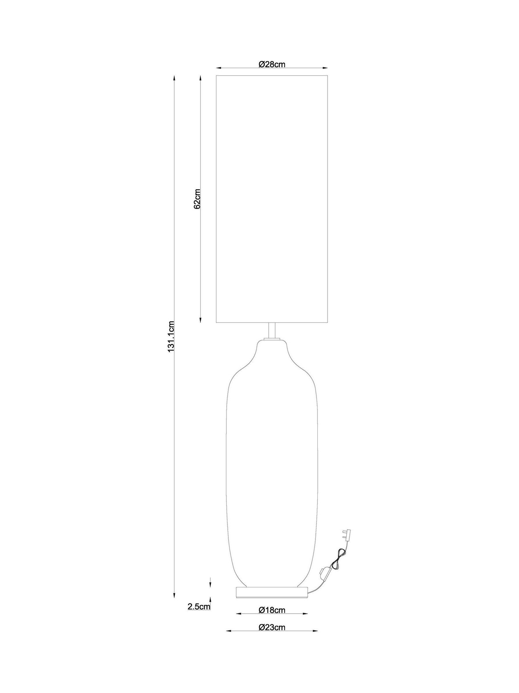 Buy Blue Connor Floor Lamp from the Next UK online shop