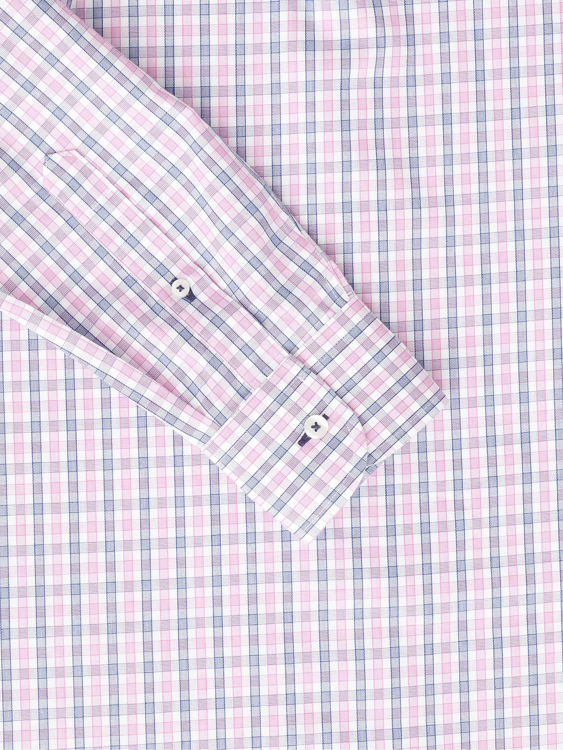Buy UNTUCKit Pink 100% Cotton Wrinkle-Free Slim Fit Dolcetto Shirt from ...