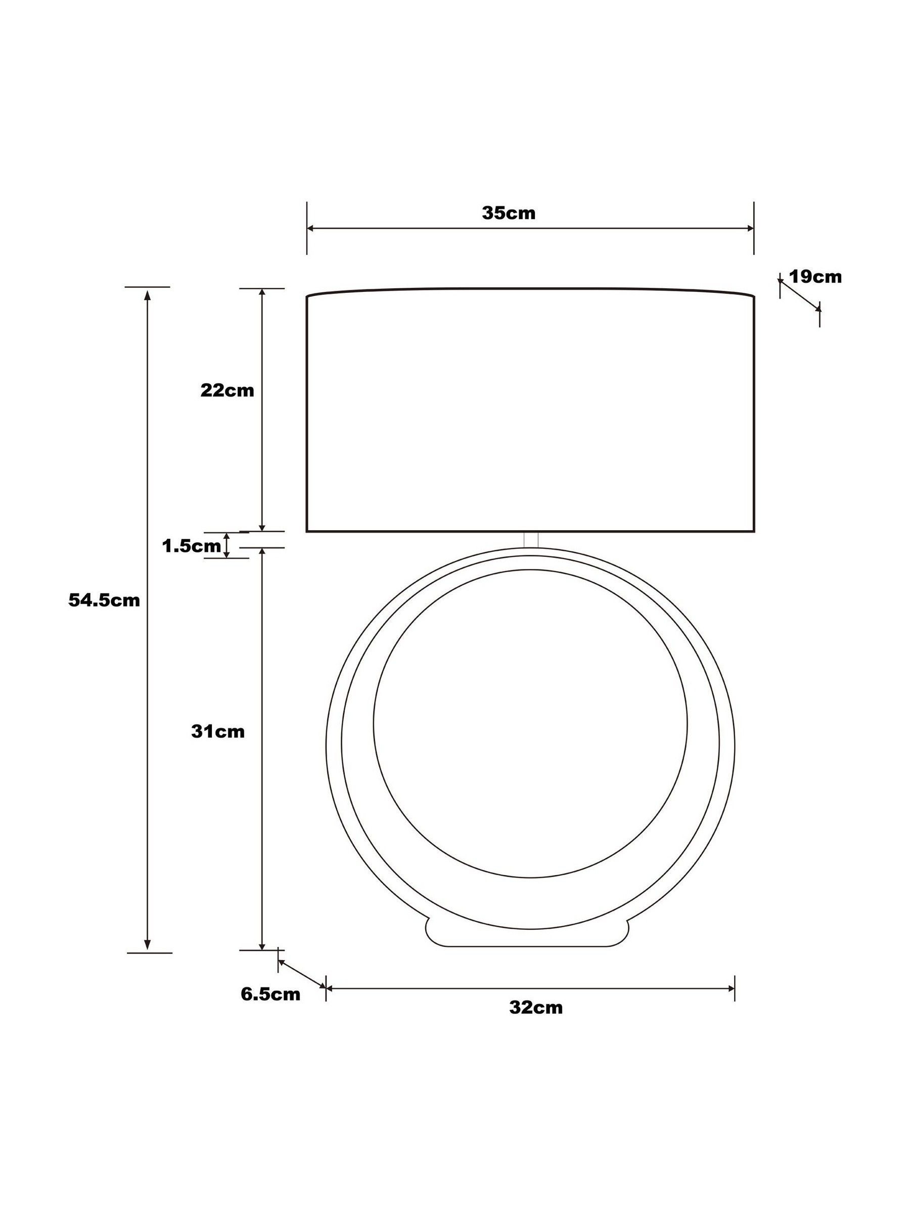 Buy Bronze Aspen Ceramic Table Lamp from the Next UK online shop
