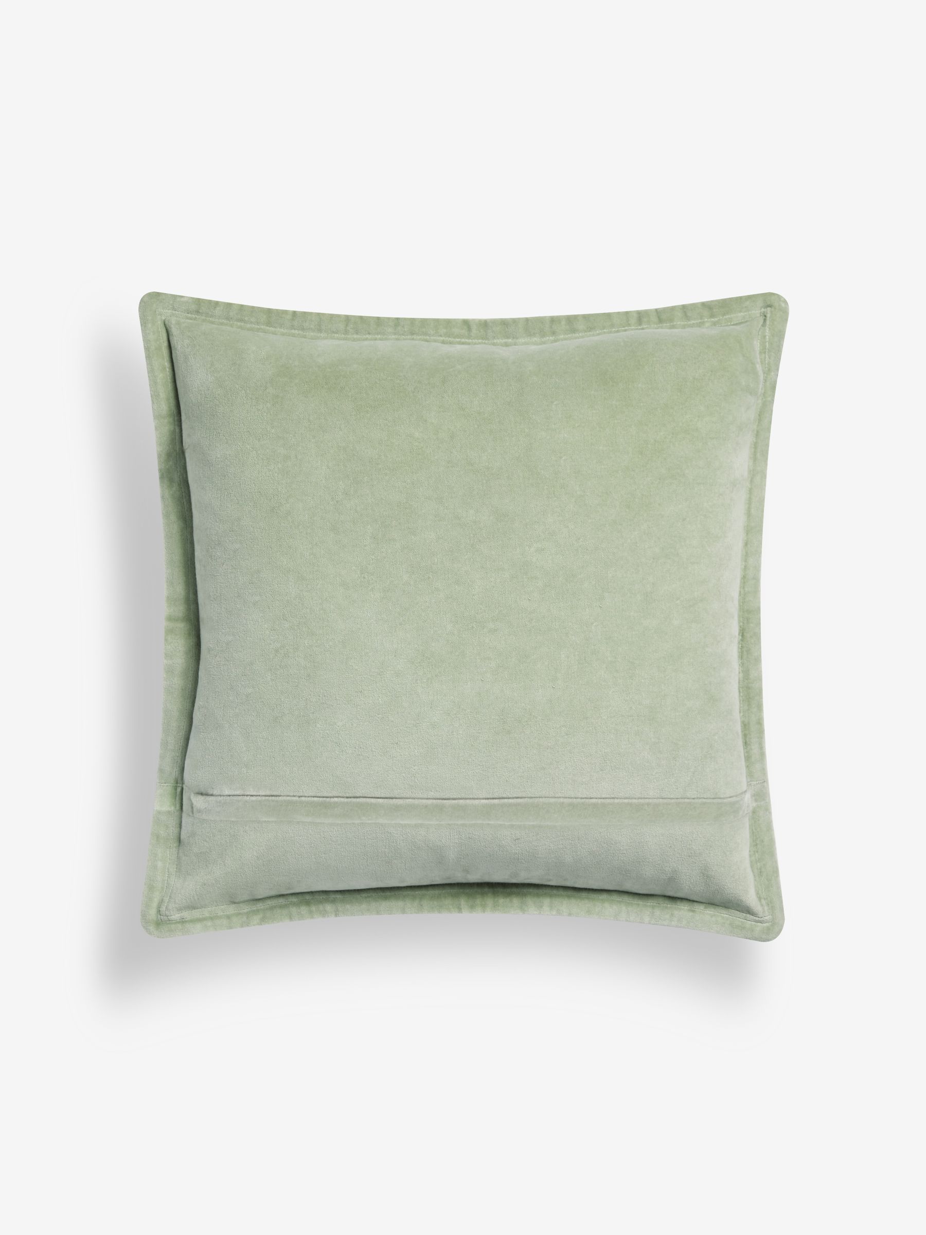 Buy French Connection Sage Green Washed Velvet Cushion from the Next UK ...