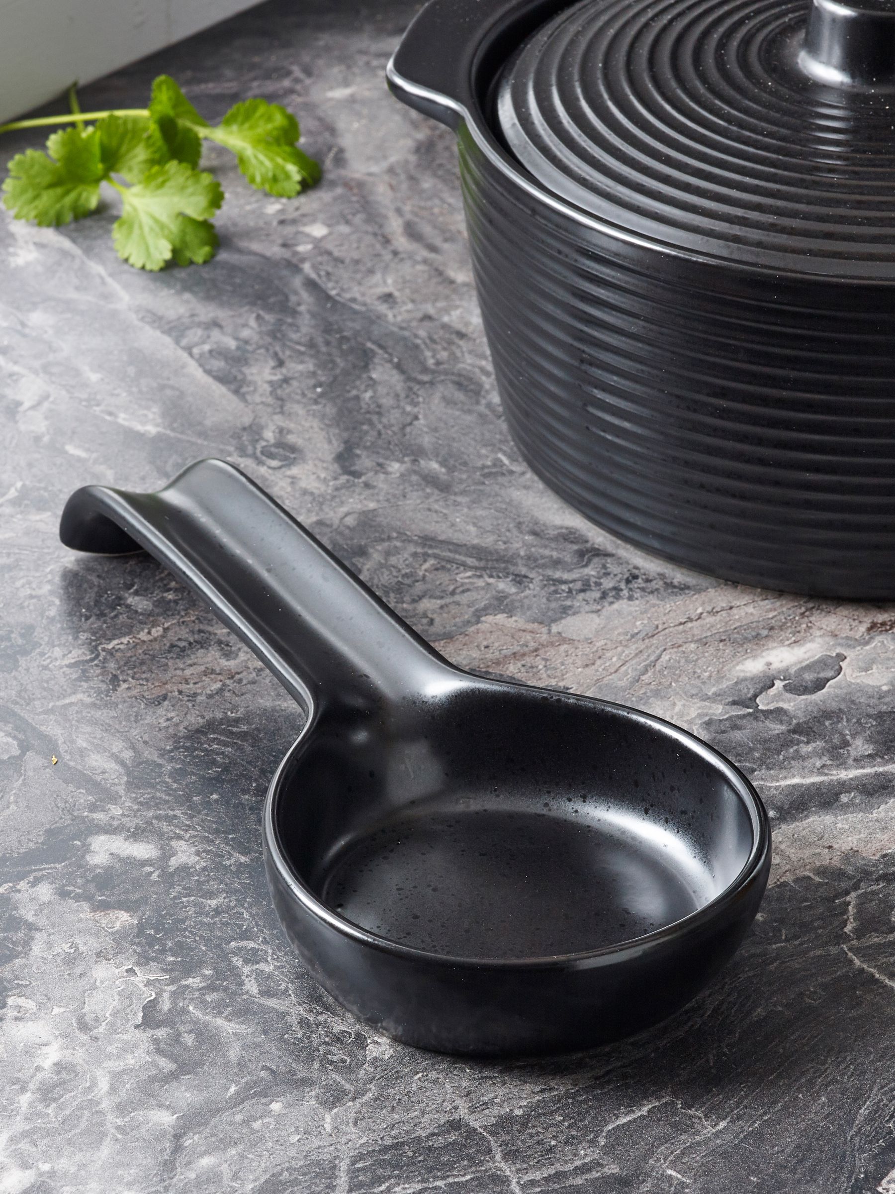 Buy Black Bronx Spoon Rest from the Next UK online shop