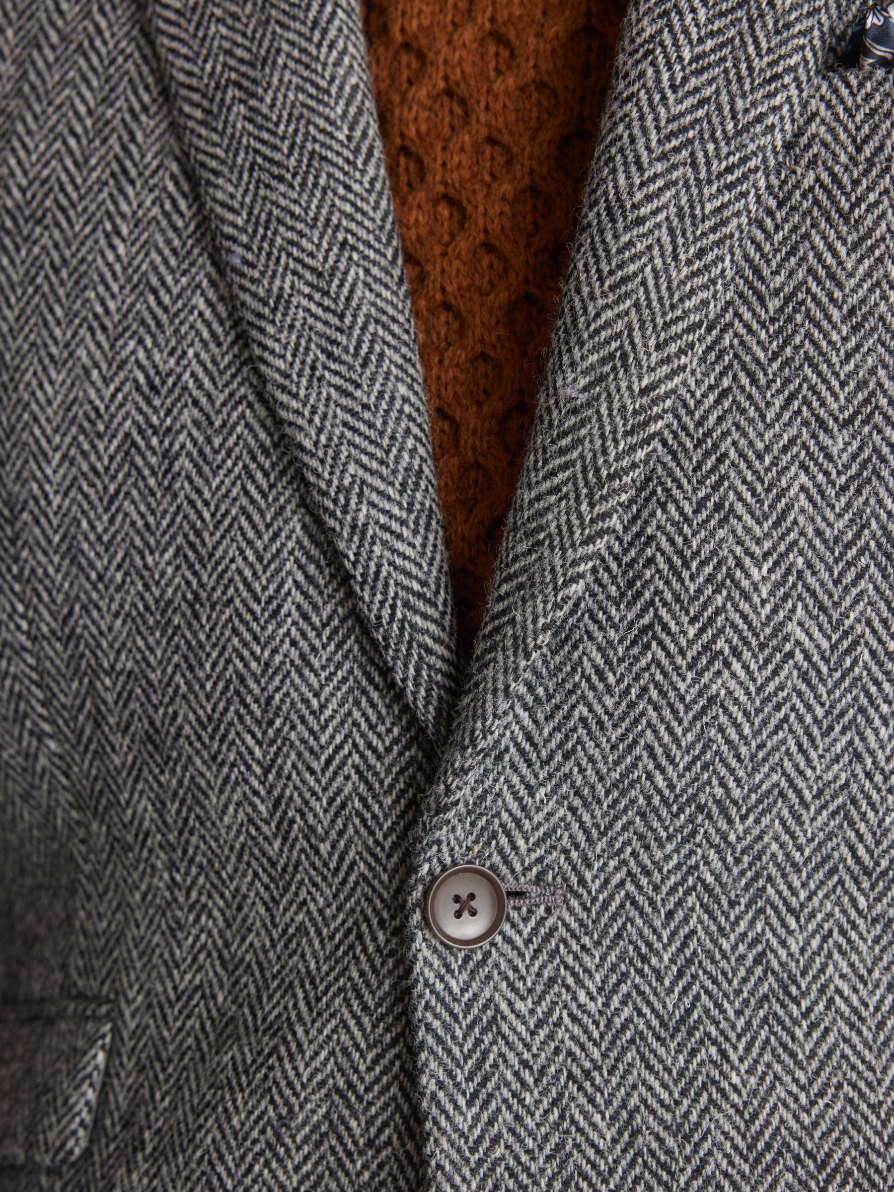 Buy Grey - Signature Harris Tweed British Wool Blazer from Next Germany