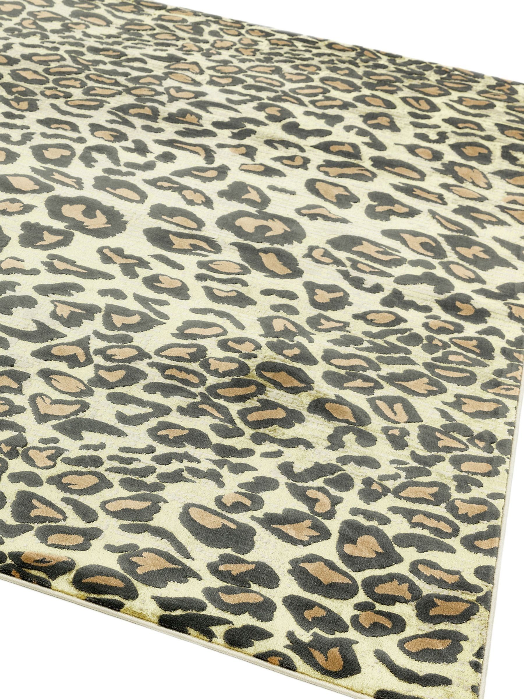 Buy Asiatic Rugs Yellow Quantam Leopard Rug from the Next UK online shop