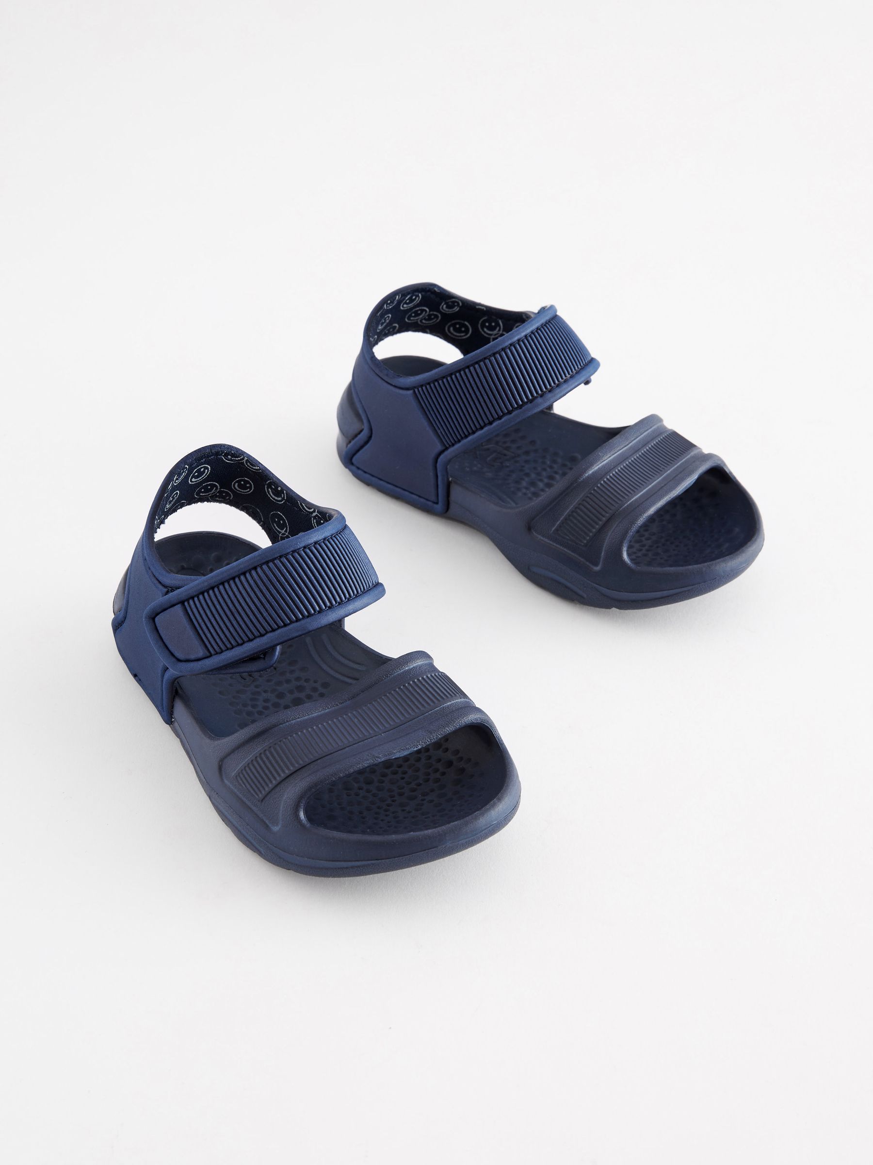 Buy Navy Blue Pool Sliders from Next Australia
