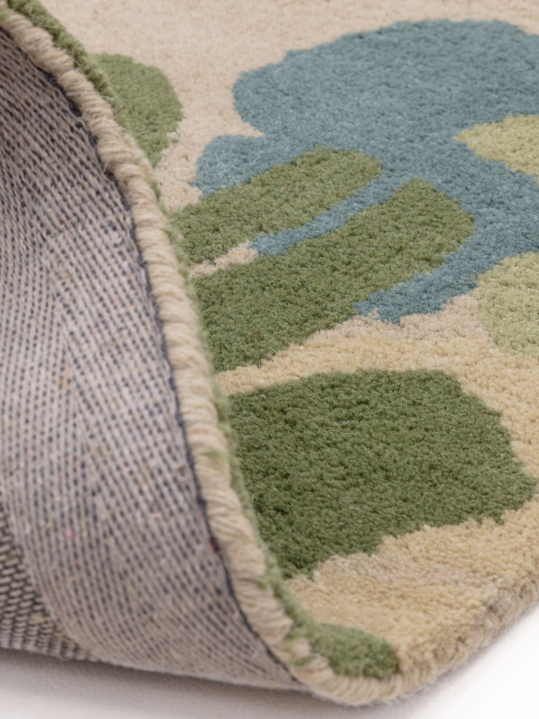Buy Asiatic Rugs Green Reef Wool Floral Rug from the Next UK online shop