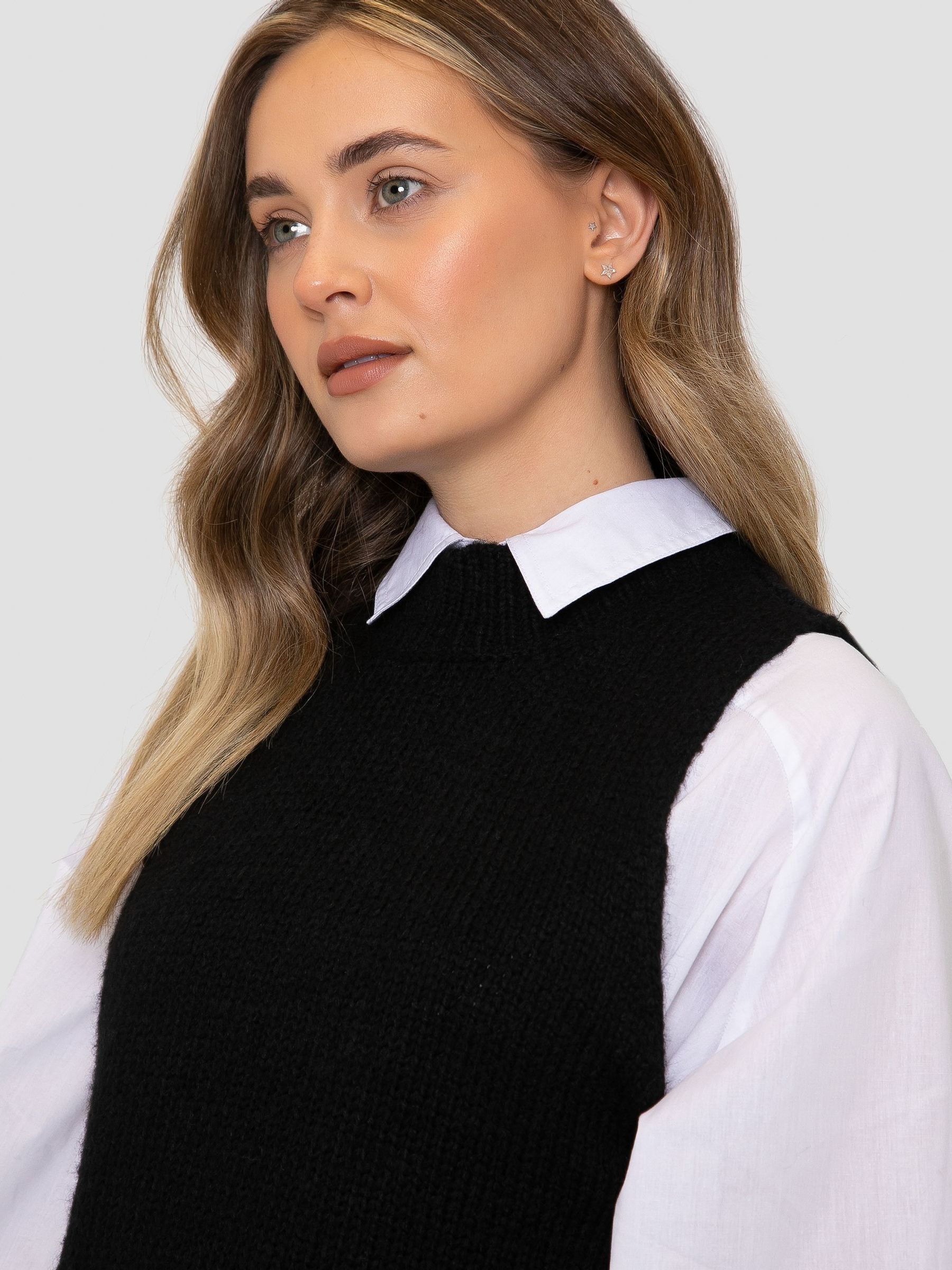 Buy Threadbare Black Crew Neck Jumper Tank Top from the Next UK online shop