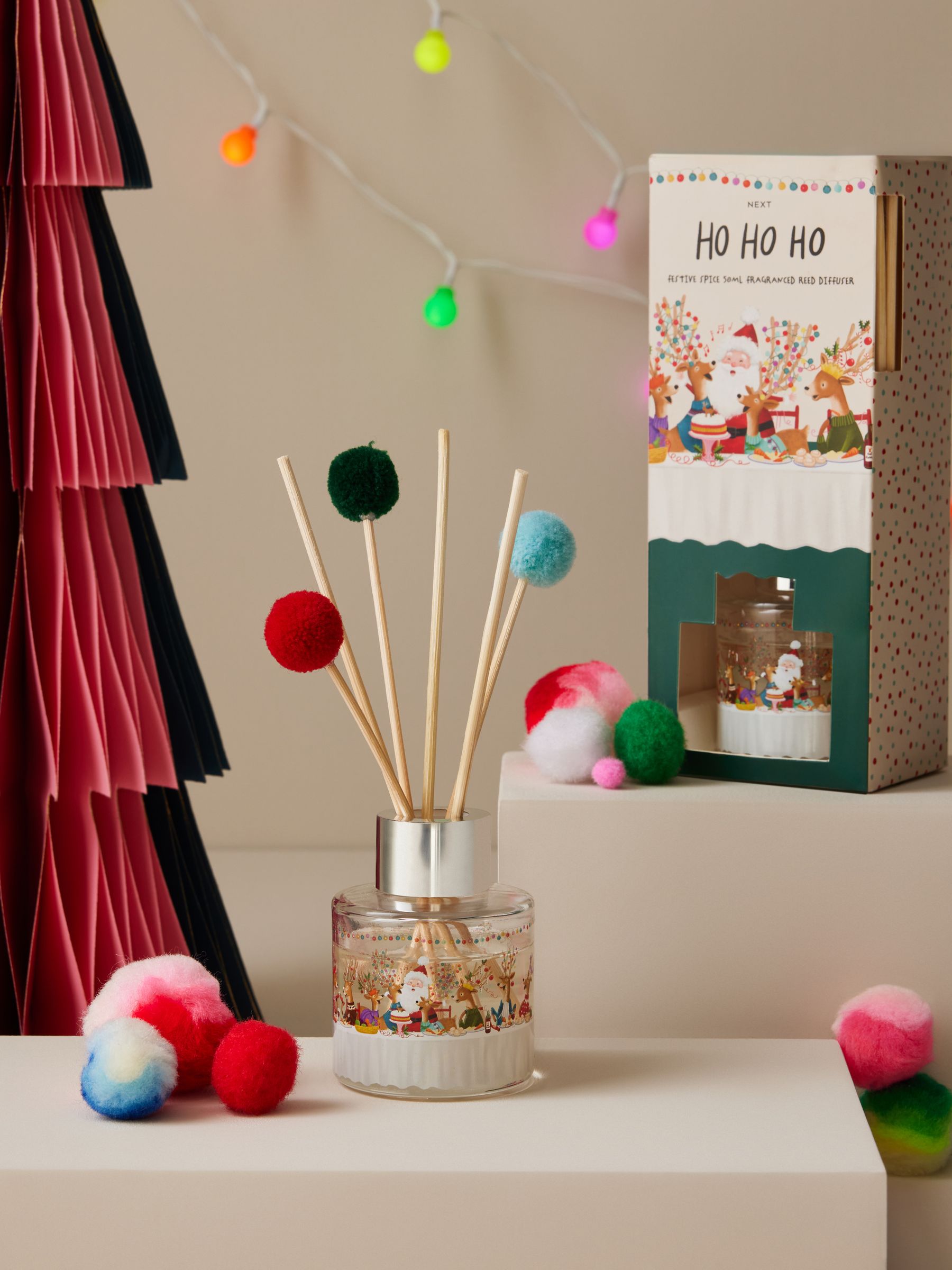 Buy Santa Festive Spice Fragranced Christmas 50ml Reed Diffuser from ...