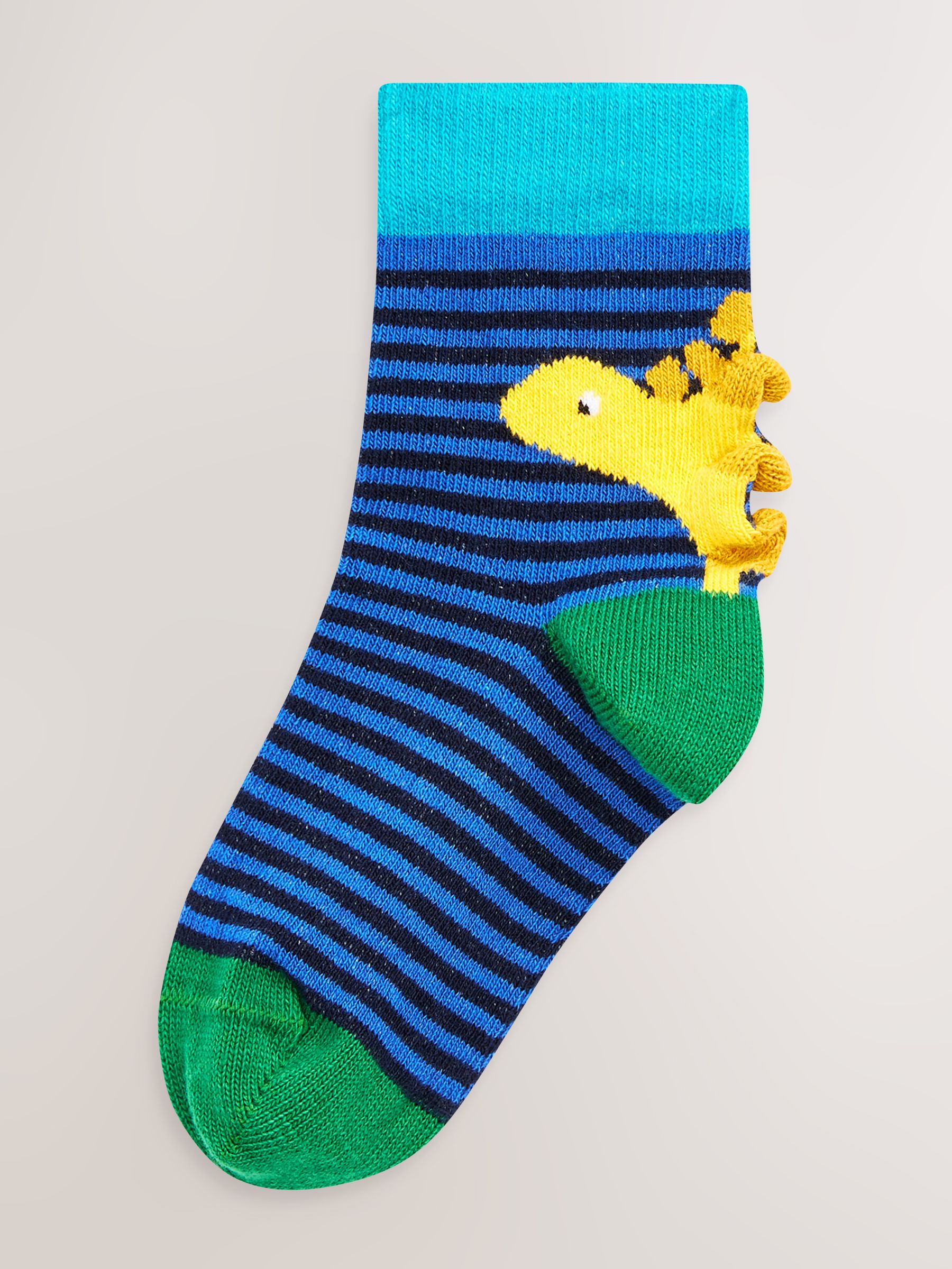 Buy Bright Dino 10 Pack Cotton Rich Socks from Next USA