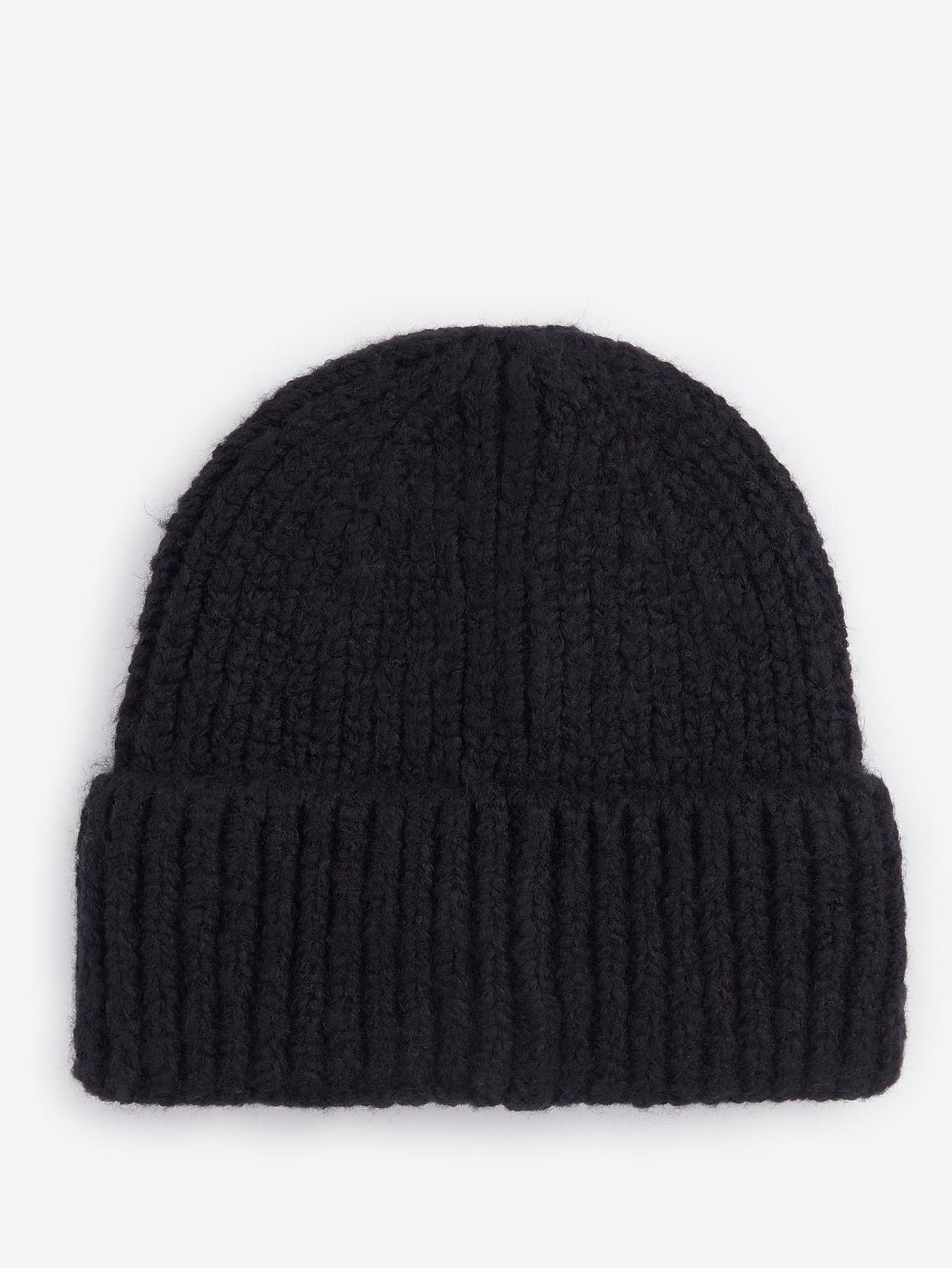 Buy Barbour® International Black Aria Beanie Hat from the Next UK ...