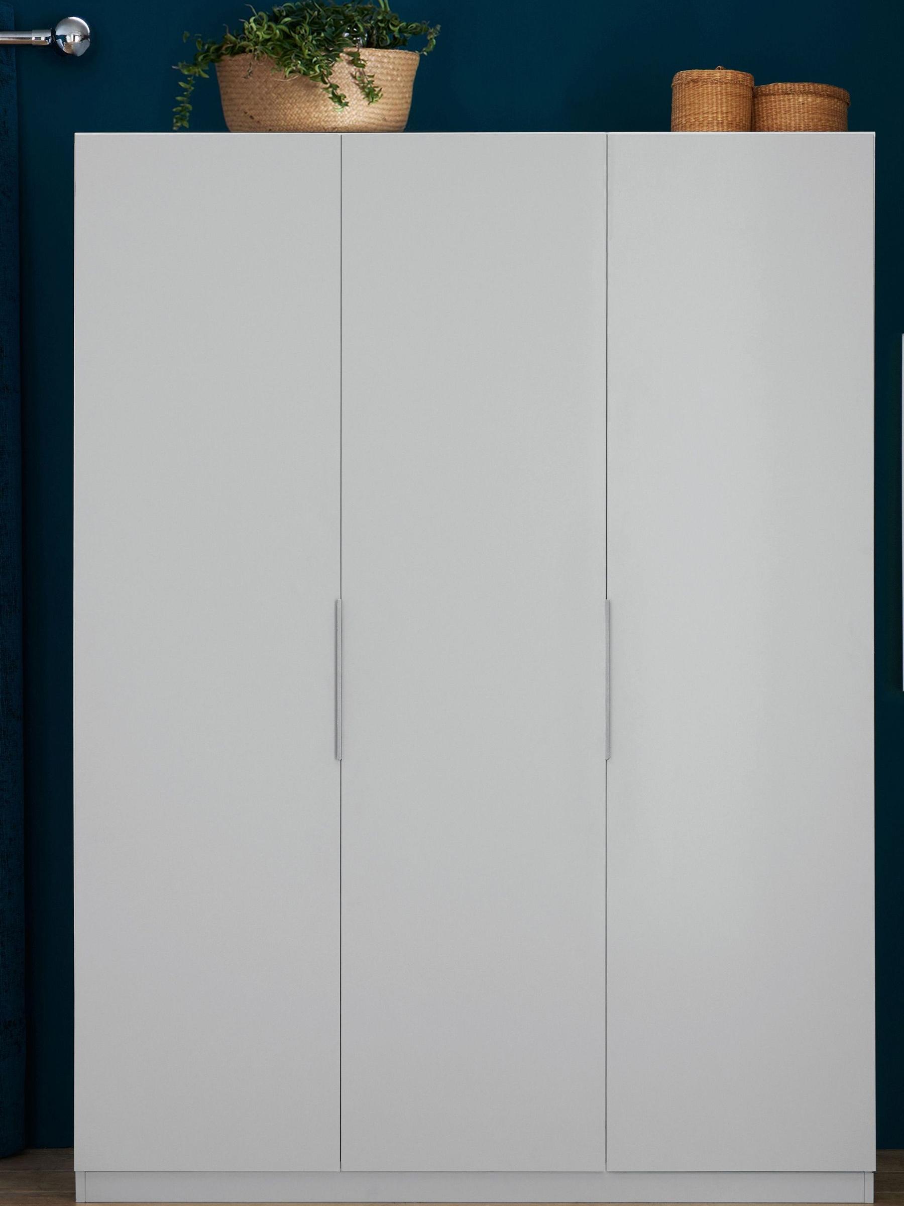 Buy Grey Collection Luxe Matt Triple Wardrobe from the Next UK online shop