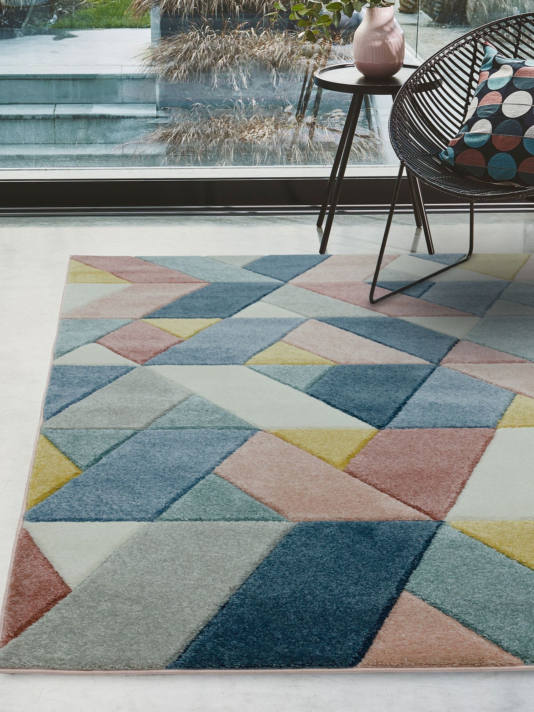 Buy Asiatic Rugs Navy Sketch Rug from the Next UK online shop