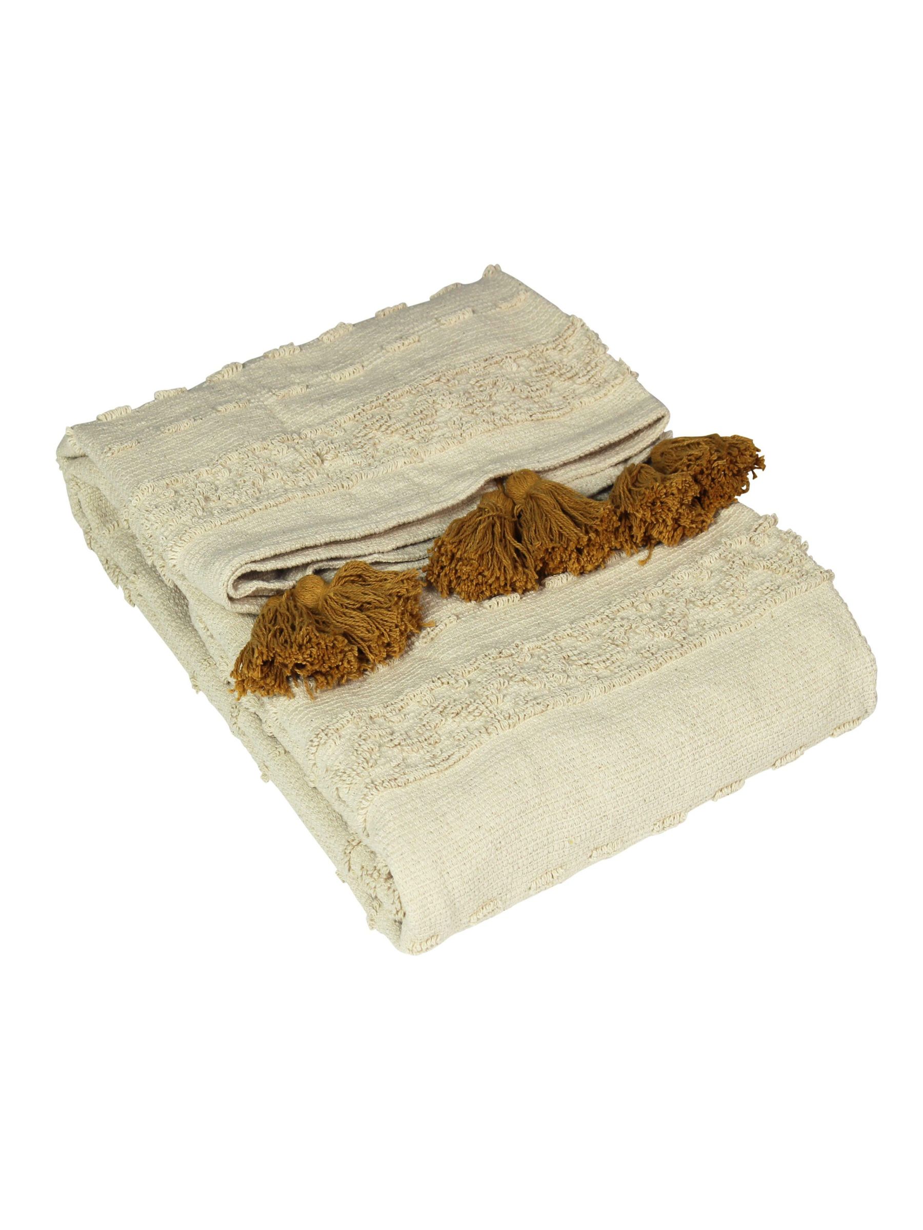 Buy furn. Yellow Boho Throw from the Next UK online shop