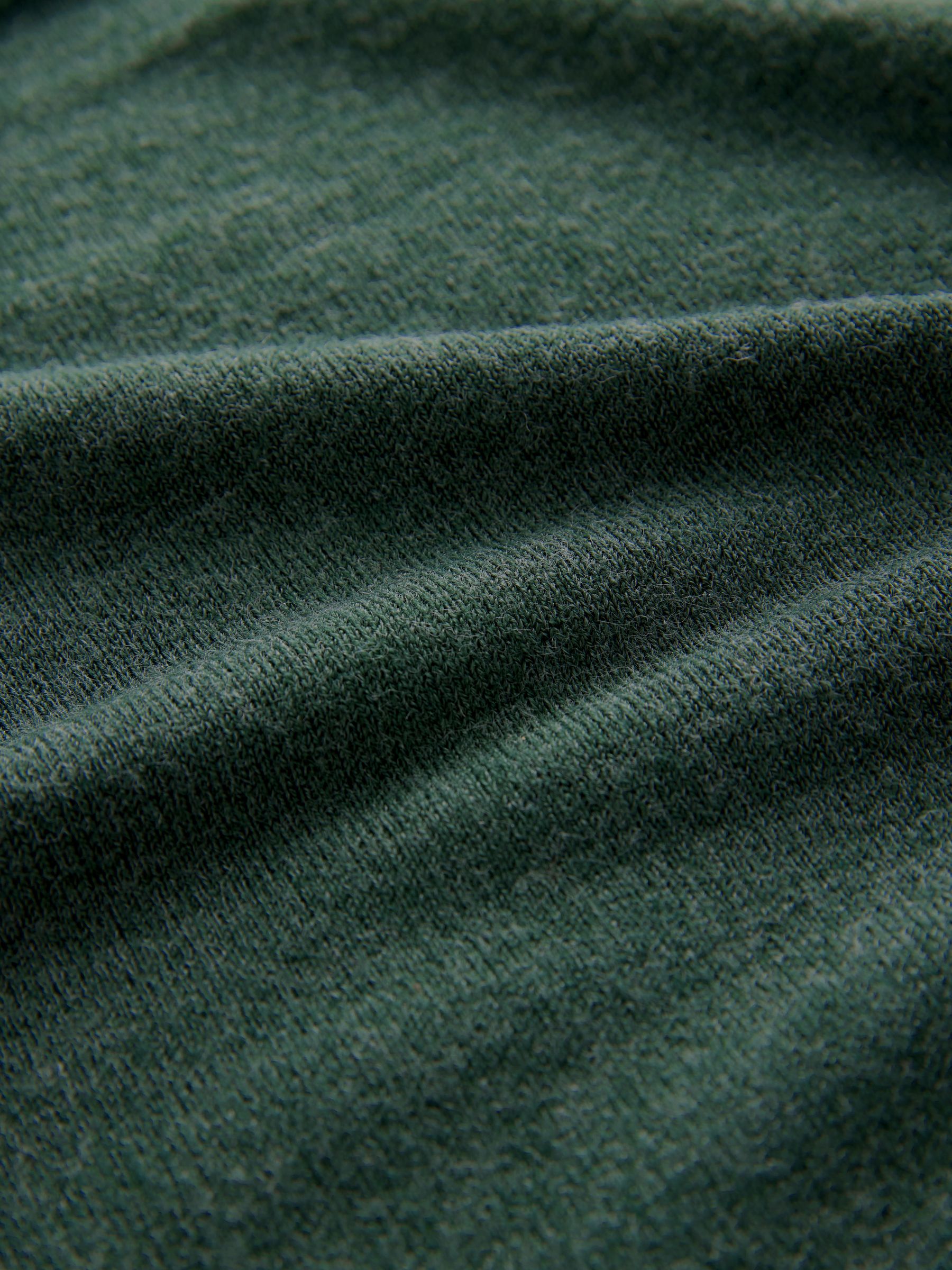 Buy Dark Green Crew Neck Regular Soft Touch Knit Jumper from Next ...