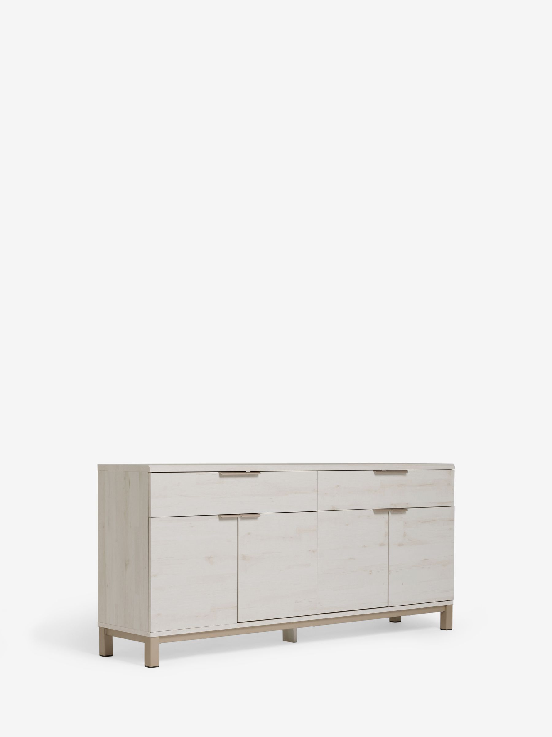 Buy White Bronx Oak Effect Large Sideboard from the Next UK online shop