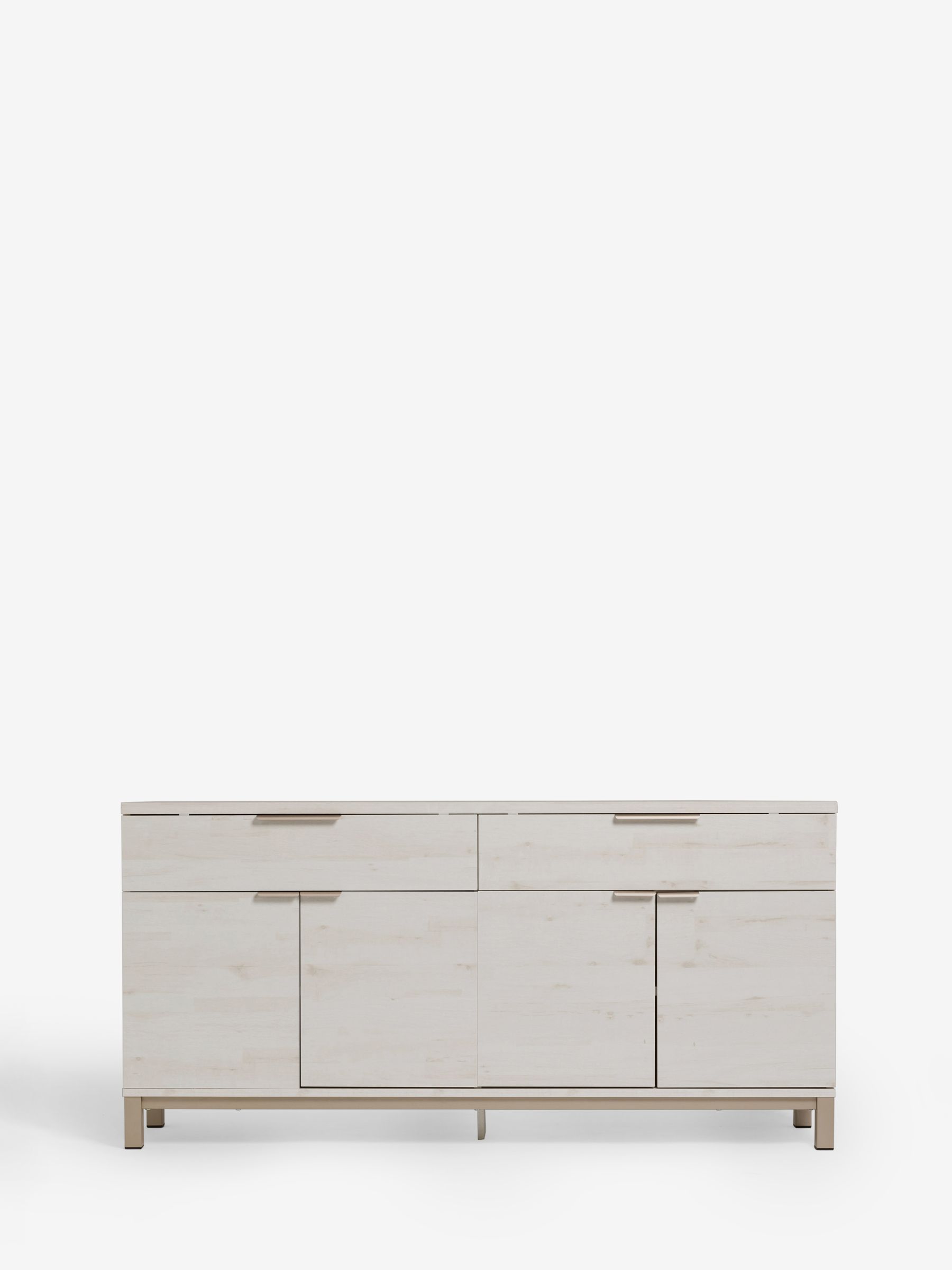 Buy White Bronx Oak Effect Large Sideboard from the Next UK online shop