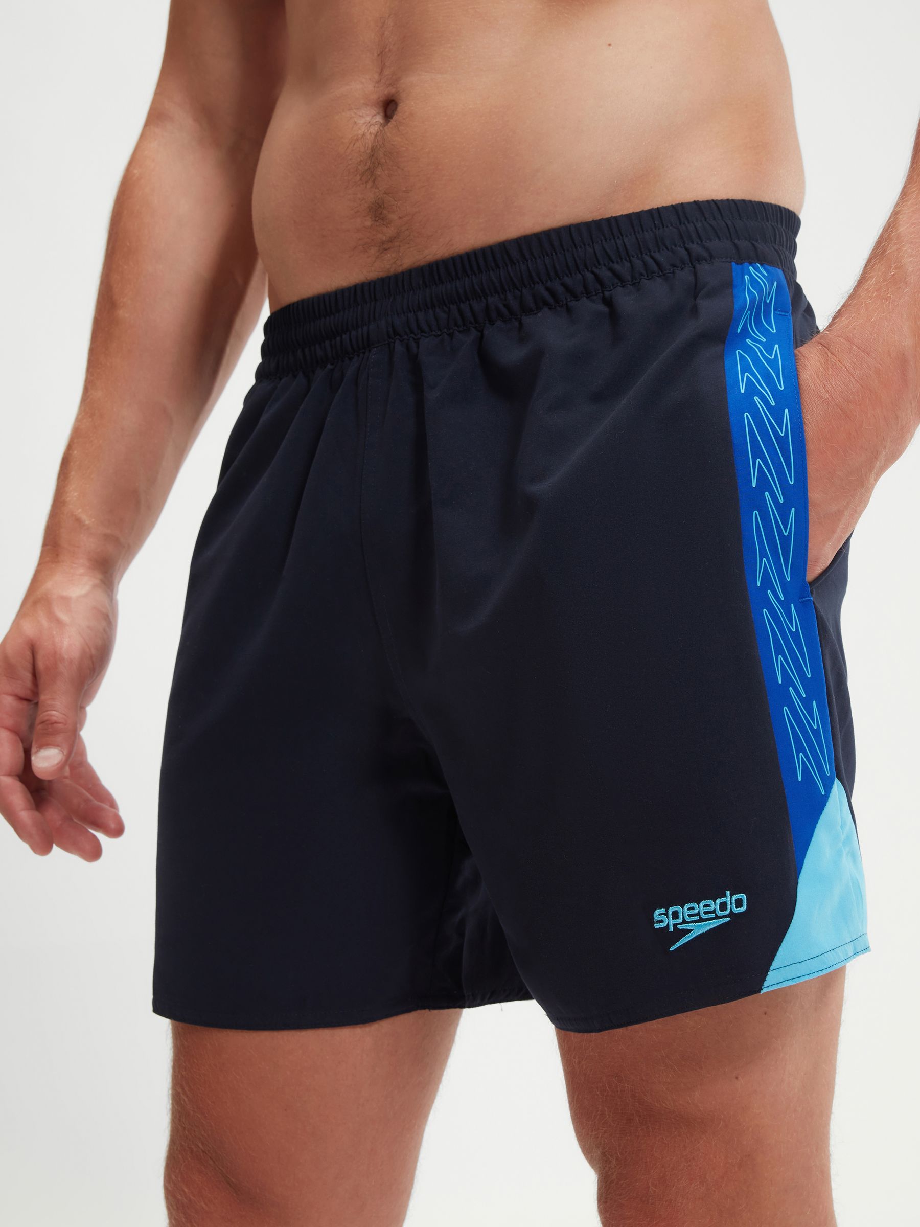 Buy Speedo Blue Mens HyperBoom Splice 16 Watershorts from the Next UK ...