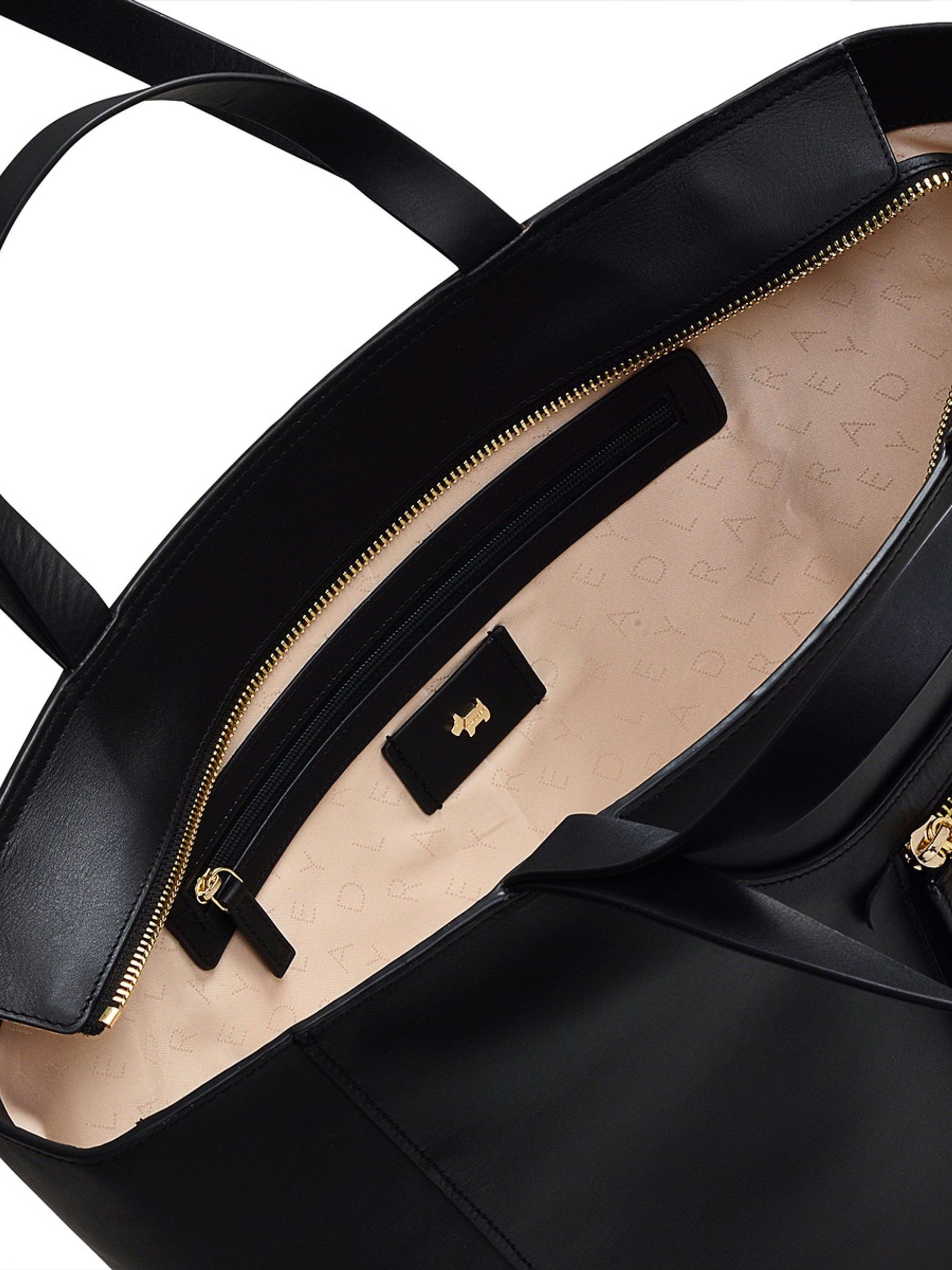 Buy Radley Black Pockets Icon Large Zip Top Tote Bag from the Next UK ...