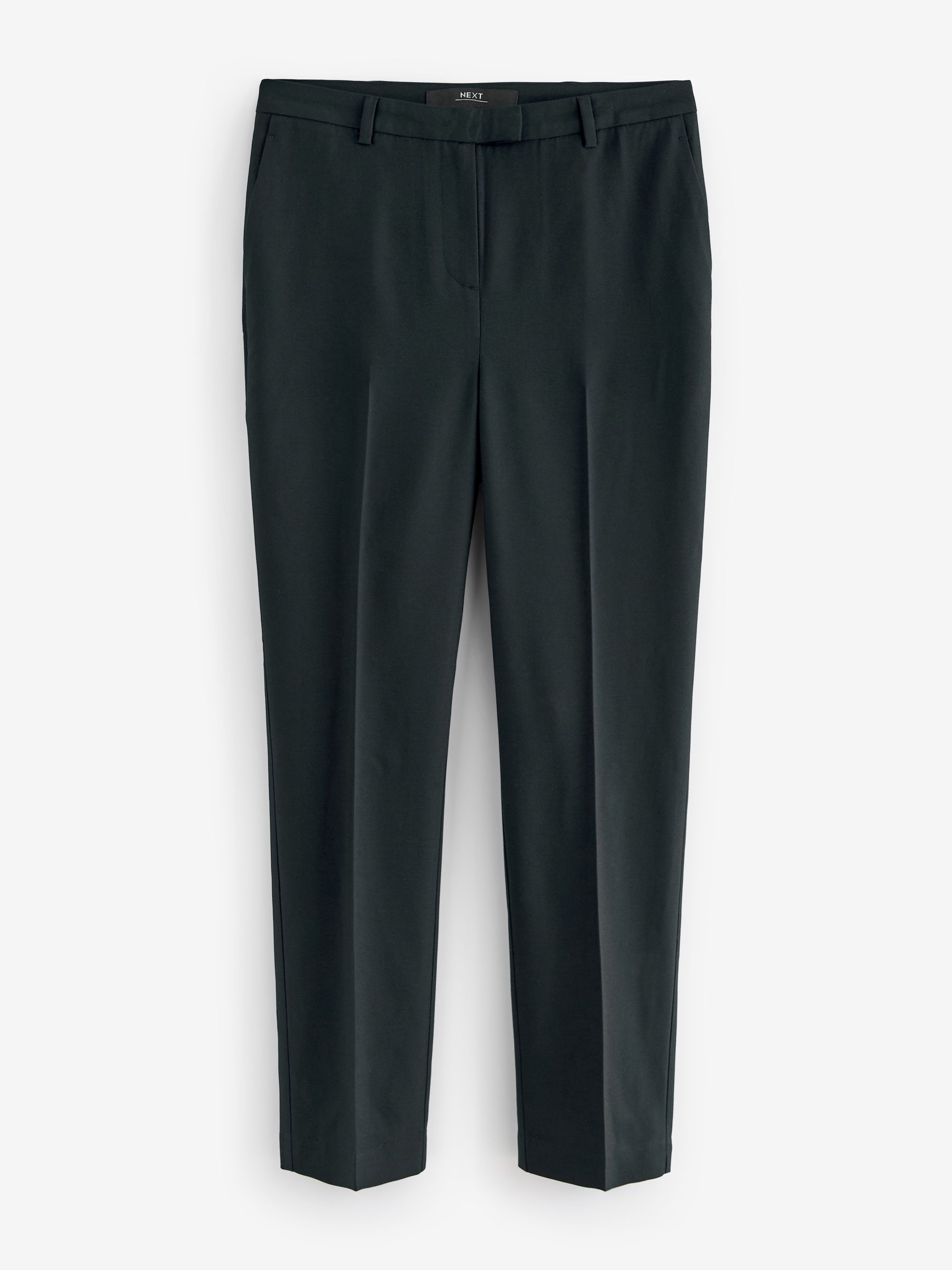Buy Black Tailored Stretch Slim Trousers from the Next UK online shop