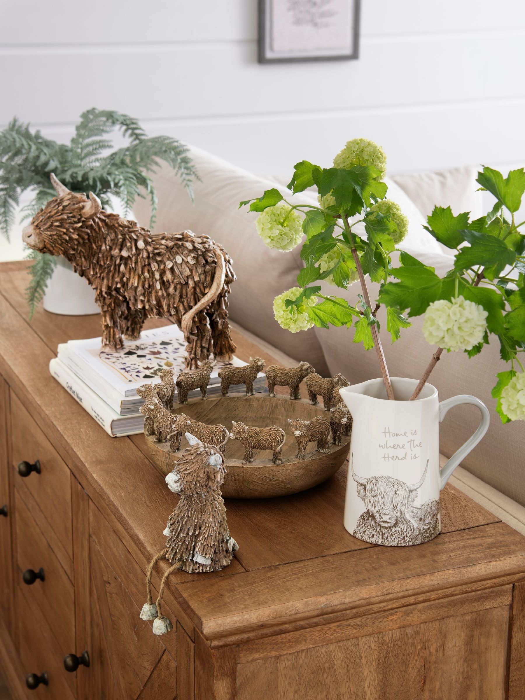 Buy Brown Hamish the Highland Medium Cow from the Next UK online shop