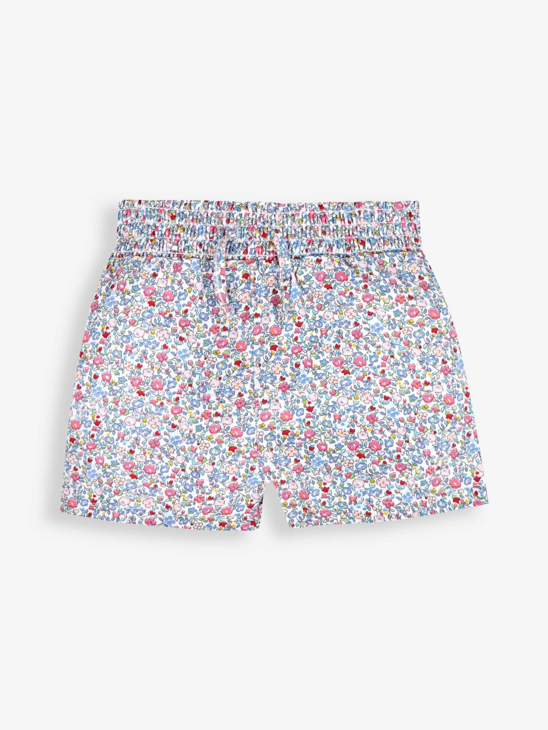 Buy JoJo Maman Bébé Summer Ditsy Pink Floral & Blue 2-Pack Pretty ...