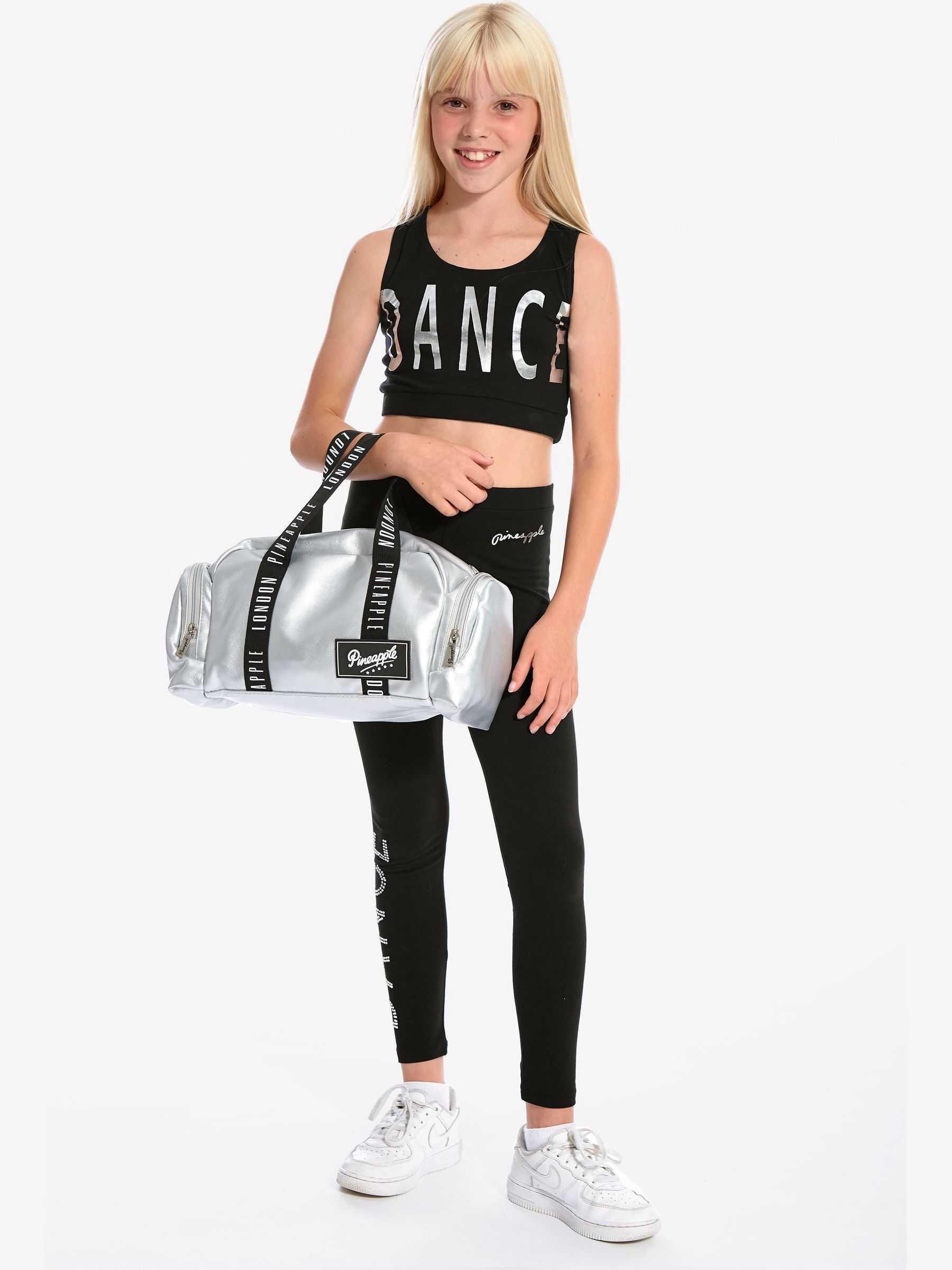 Buy Pineapple Silver Holdall Dance Kit Bag from the Next UK online shop
