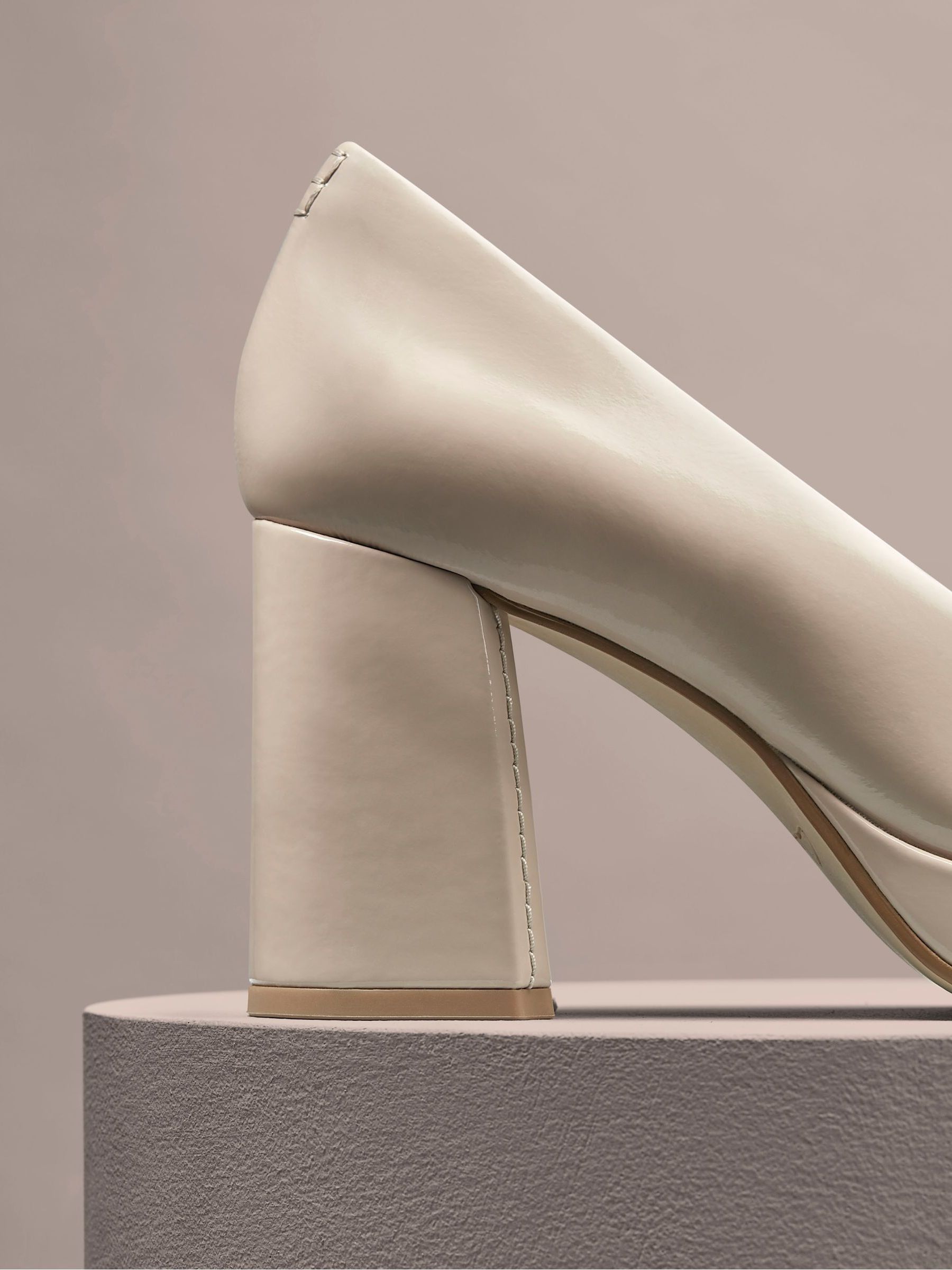 Buy Clarks Natural Patent Zoya85 Court Shoes from the Next UK online shop