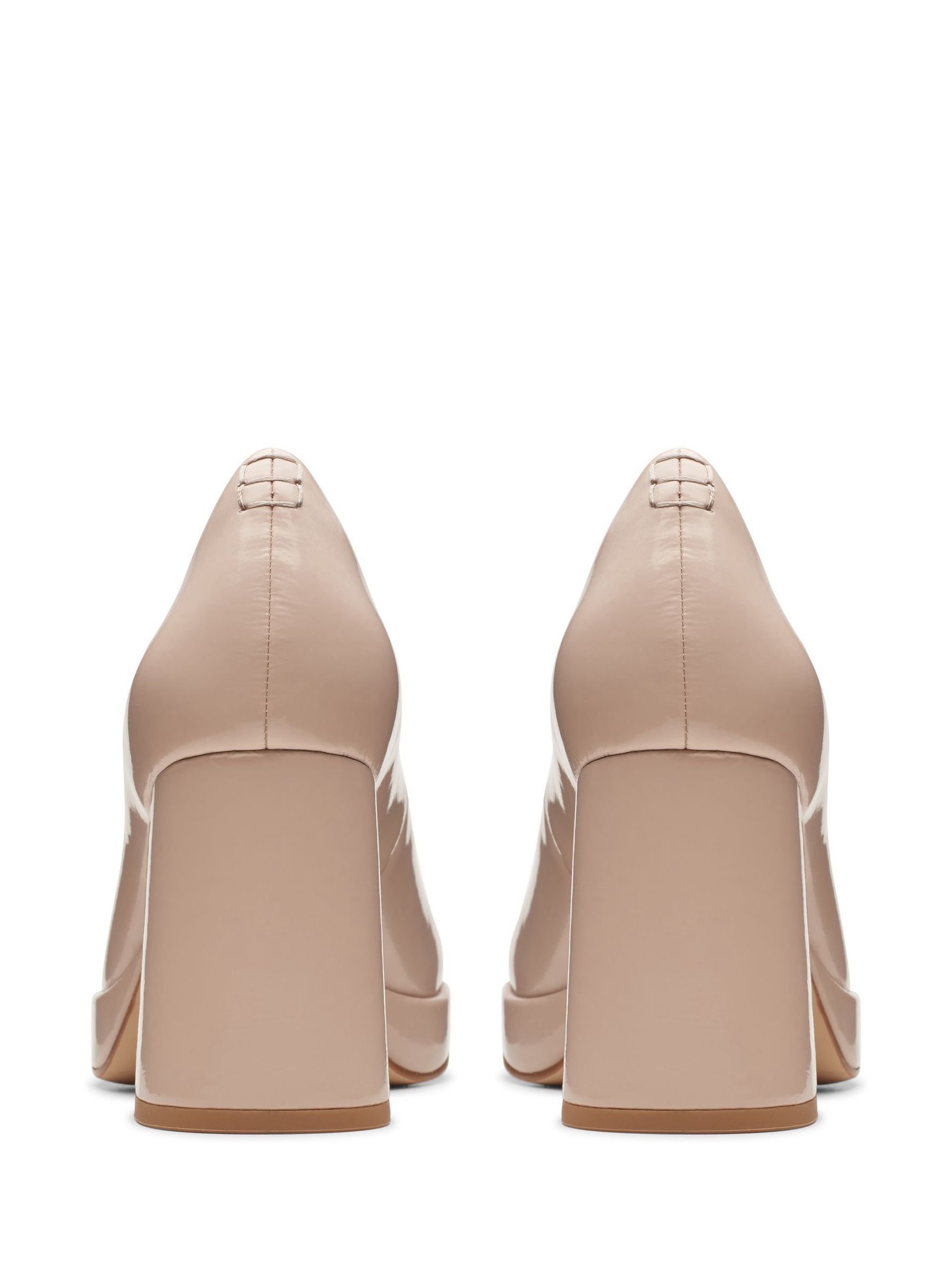 Buy Clarks Natural Patent Zoya85 Court Shoes from the Next UK online shop