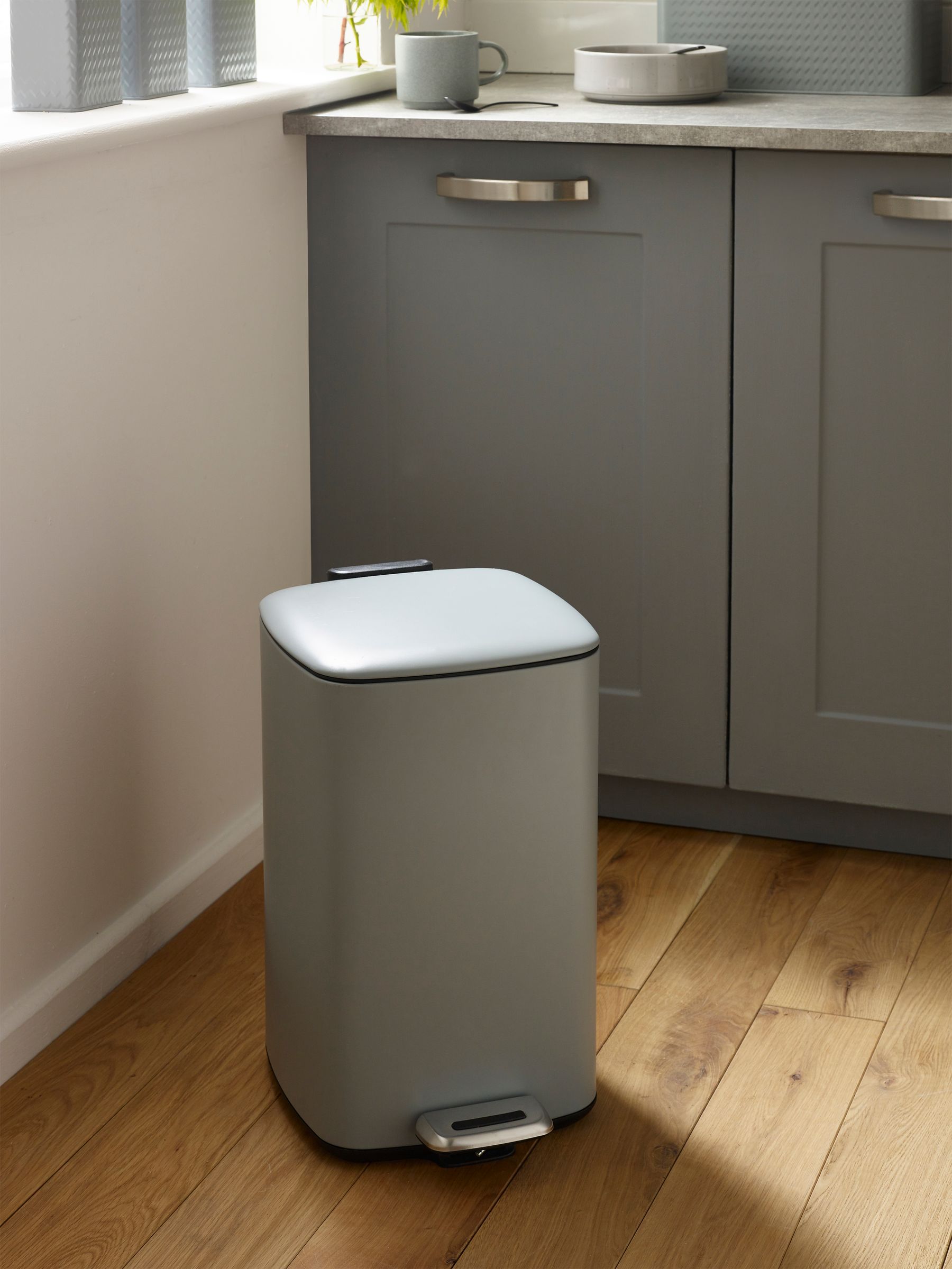 Buy Charcoal Grey 20L Soft Close Pedal Bin from the Next UK online shop