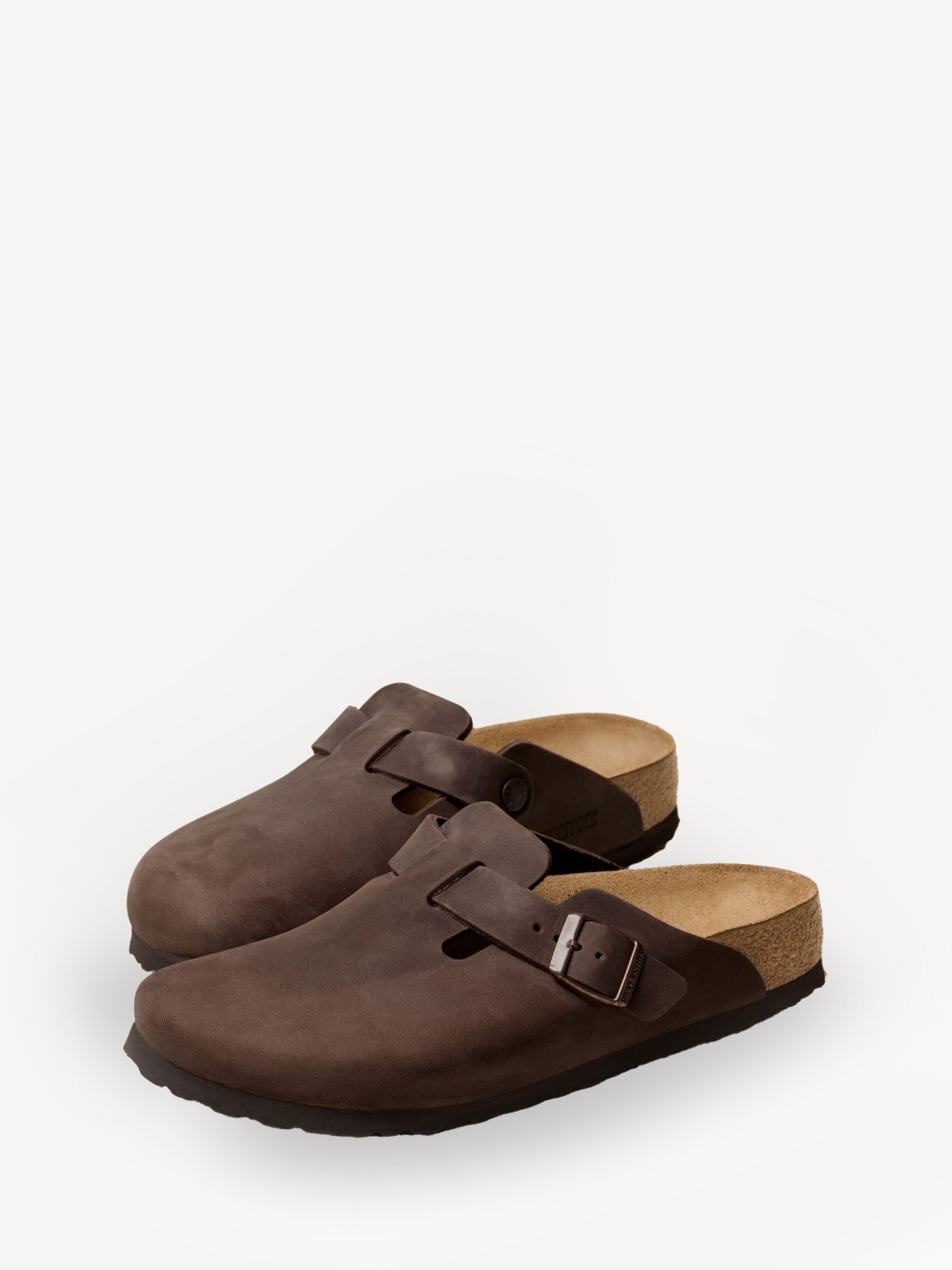Buy Birkenstock Brown Boston Oil Leather Clogs from the Next UK online shop