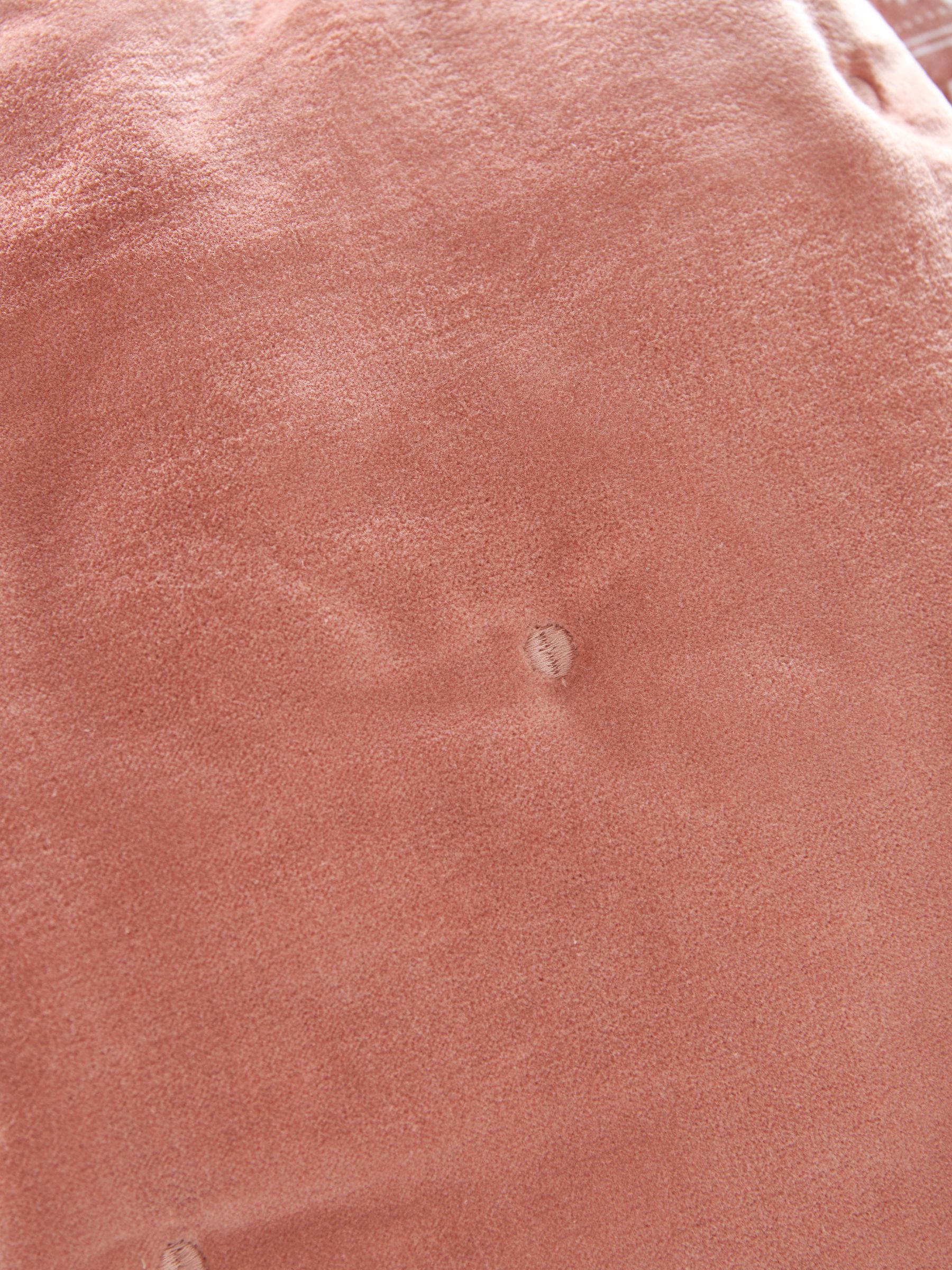 Buy French Connection Coral Pink Washed Velvet Bedspread from the Next ...