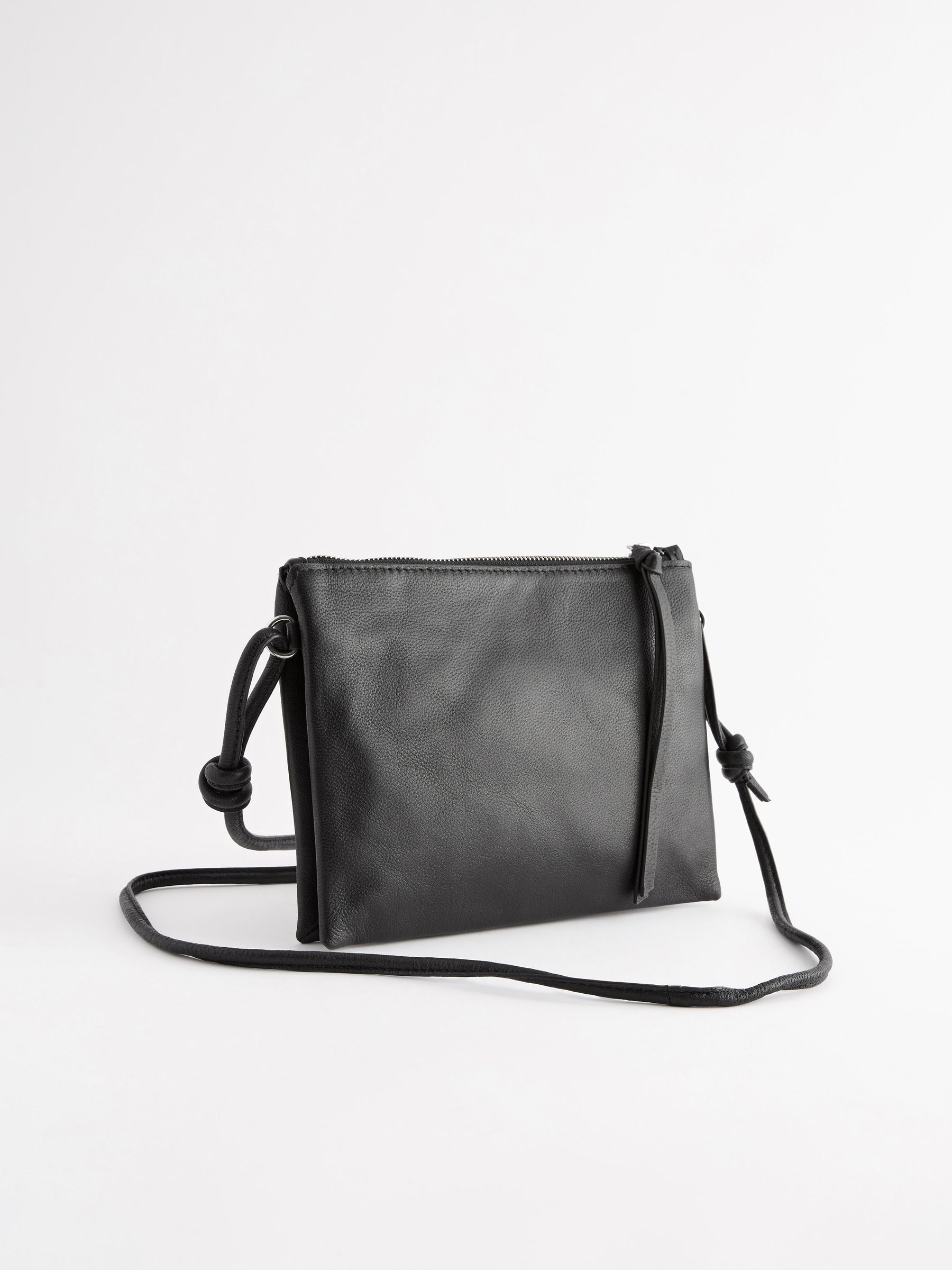 Buy Black Leather Cross Body Bag from the Next UK online shop