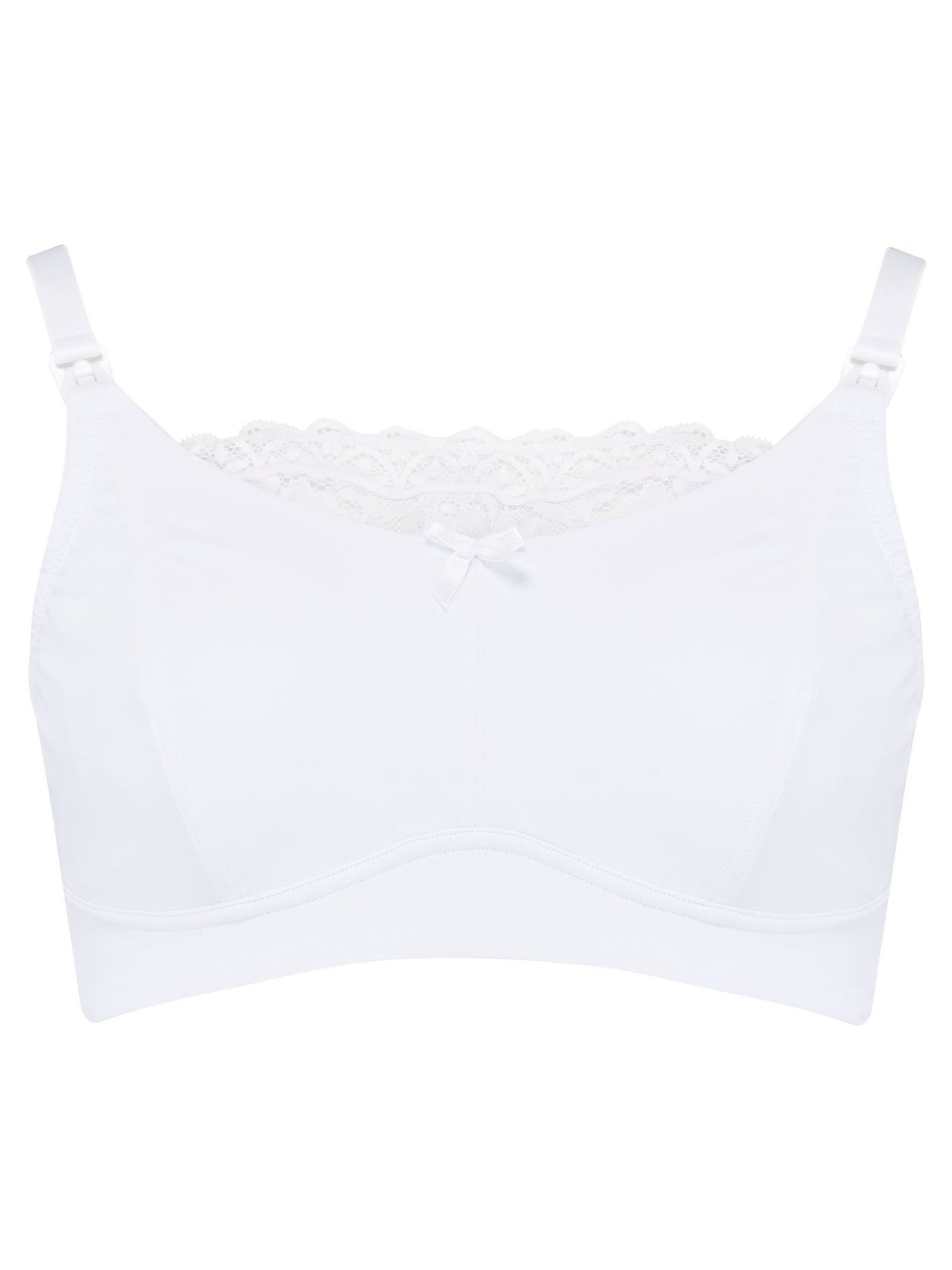 Buy Pour Moi White Nursing Rebel Longline Multiway Strapless Bra from ...