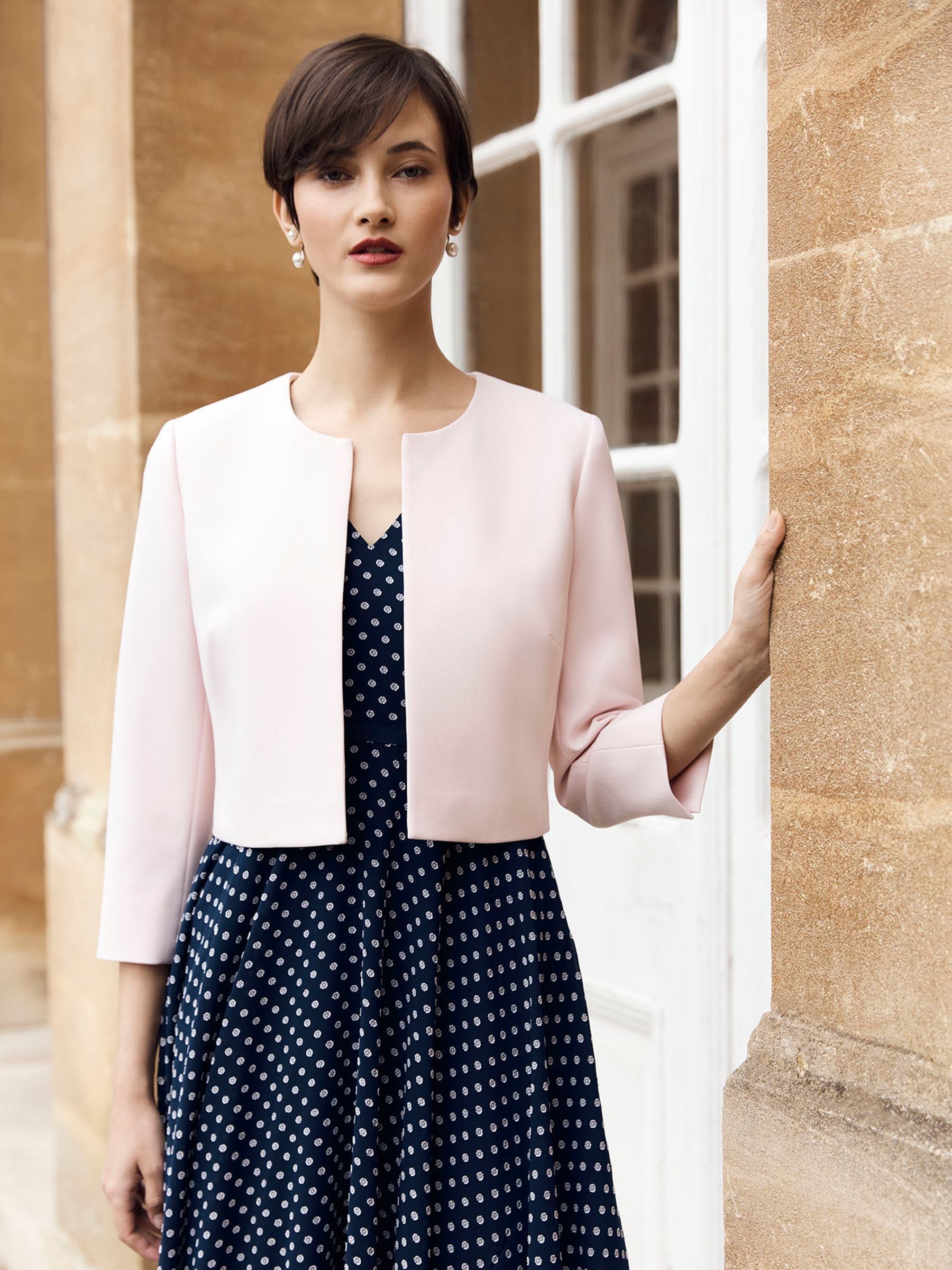 Buy Hobbs Pink Elize Jacket from the Next UK online shop