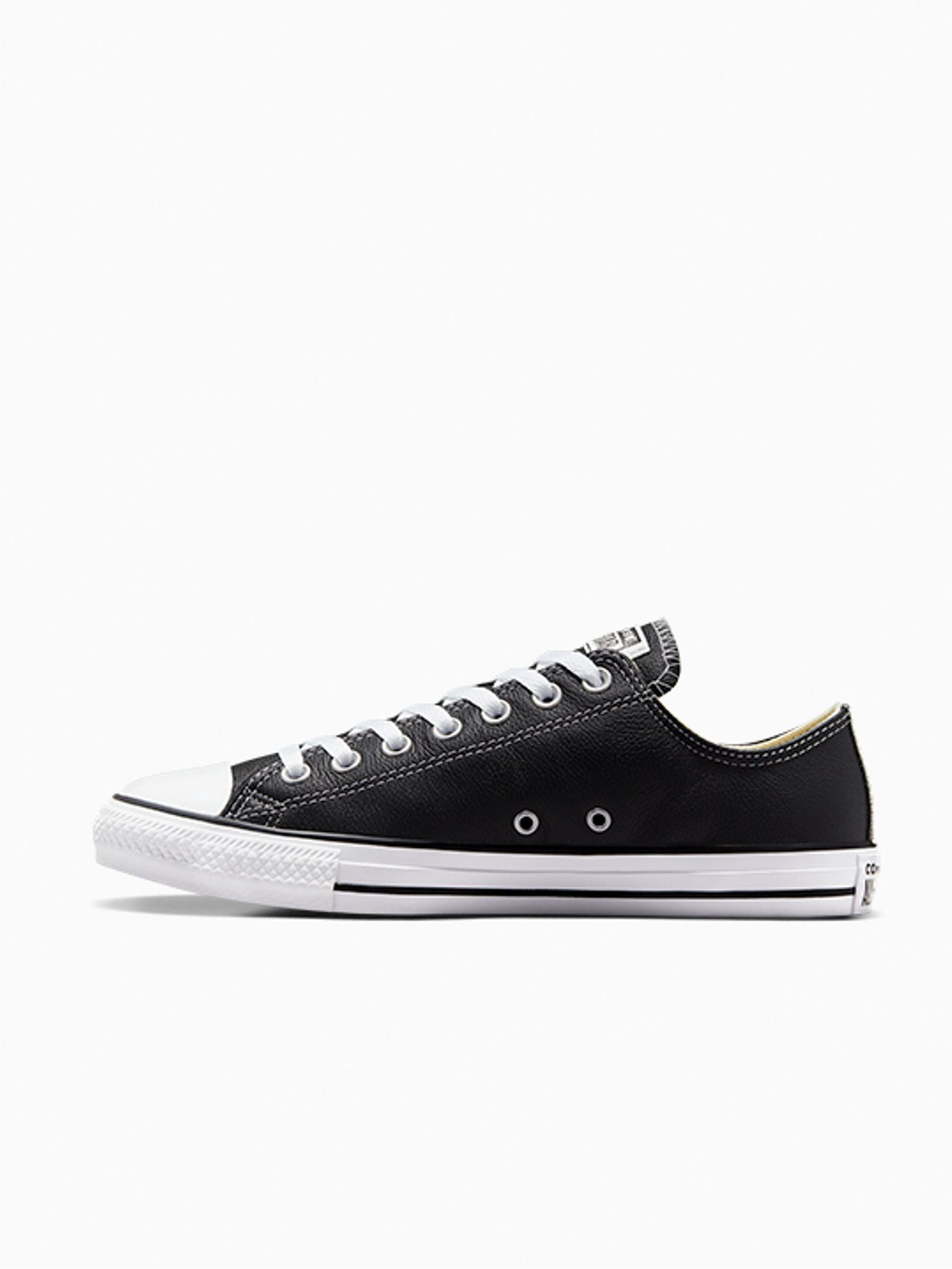 Buy Converse Black Leather Chuck Ox Trainers from the Next UK online shop