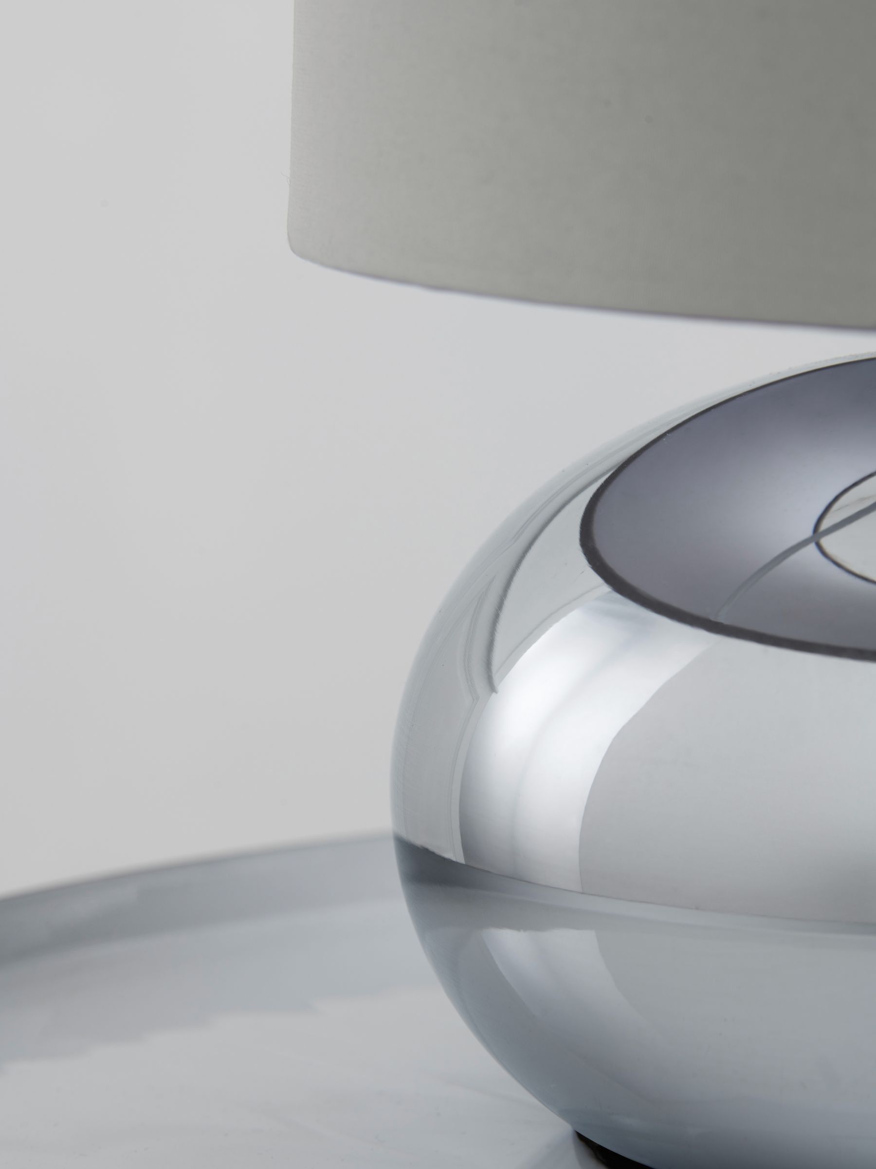 Buy Chrome Pebble Twin Pack Table Lamp from Next Ireland