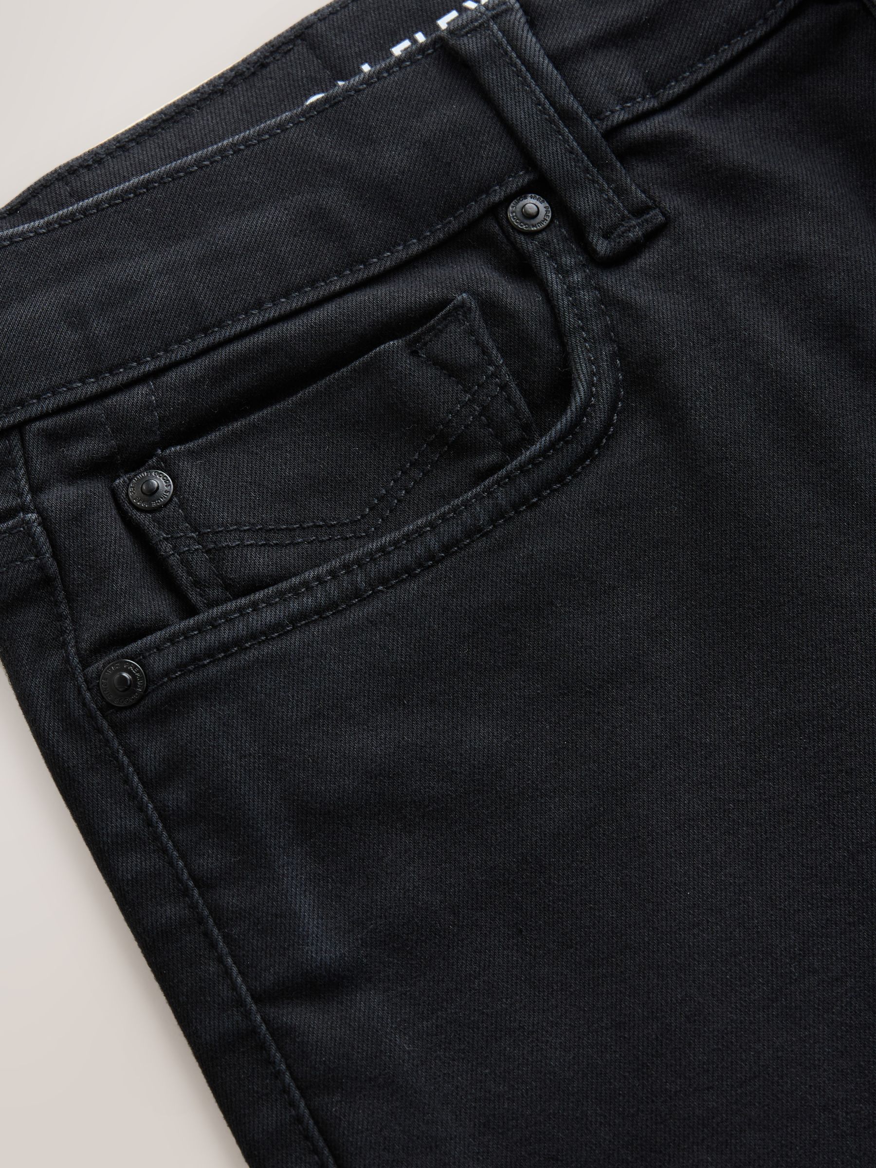 Buy Black Straight Fit Motionflex Jeans from the Next UK online shop