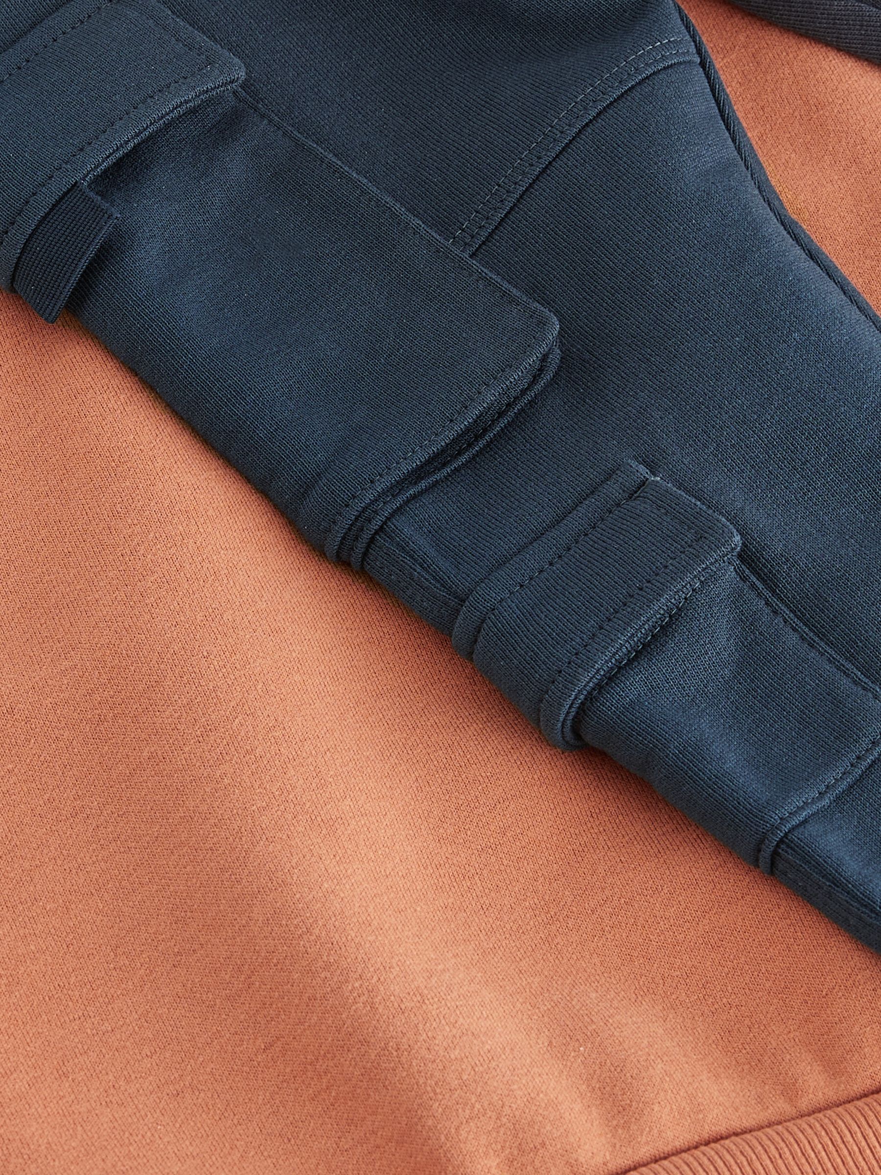 Buy Rust Brown Happy Sweatshirt and Utility Joggers 2 Piece Set (3mths ...