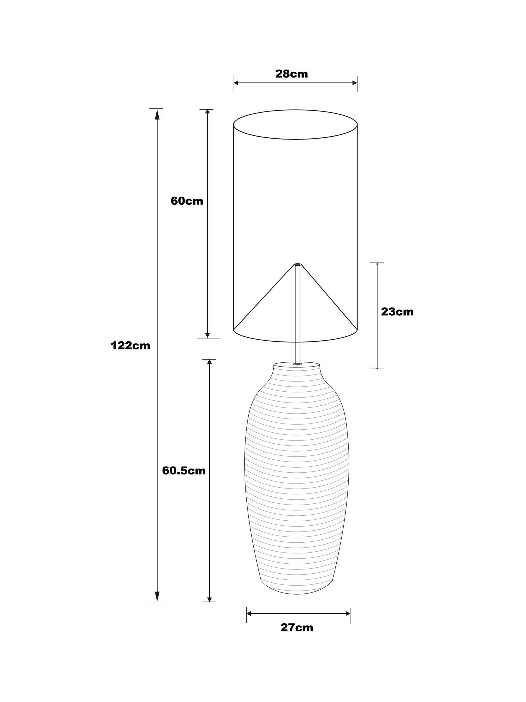 Buy Grey Fairford Floor Lamp from the Next UK online shop