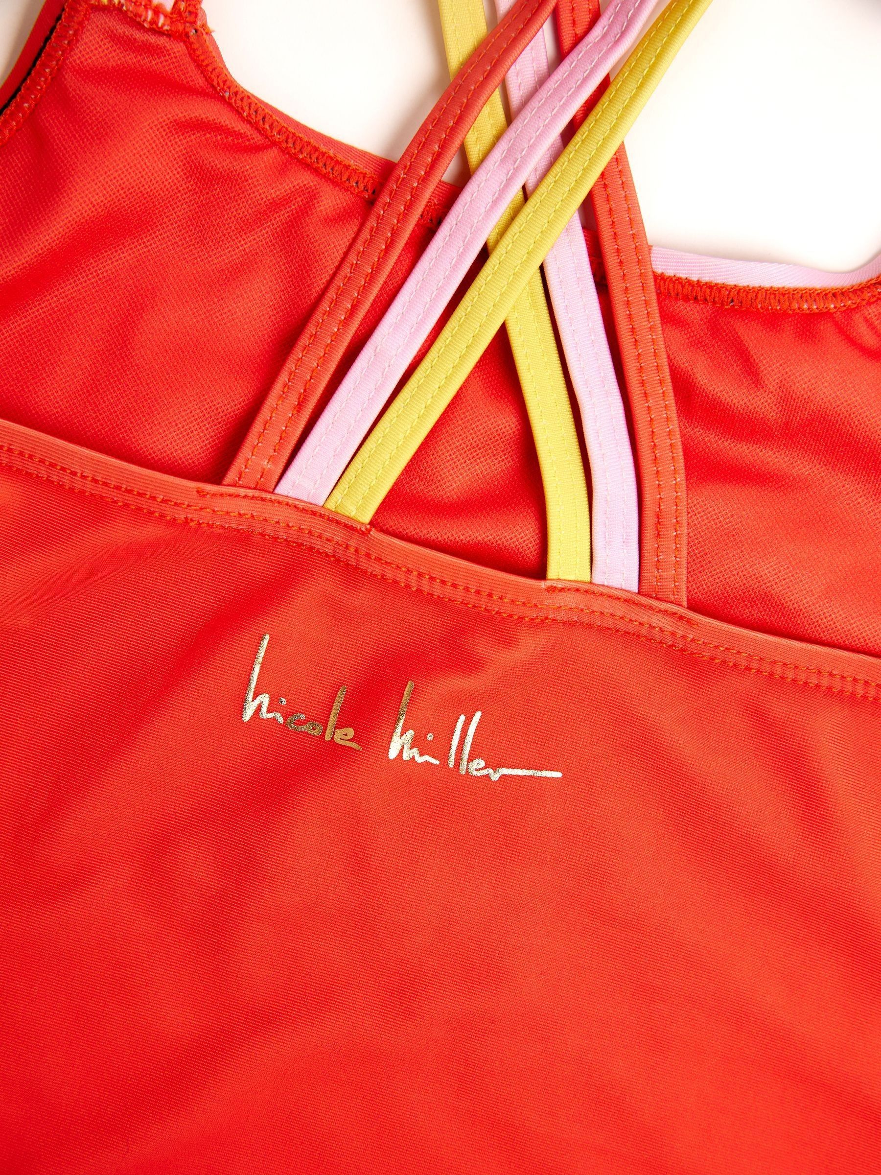 Buy Nicole Miller Red Sequin Swimsuit from the Next UK online shop