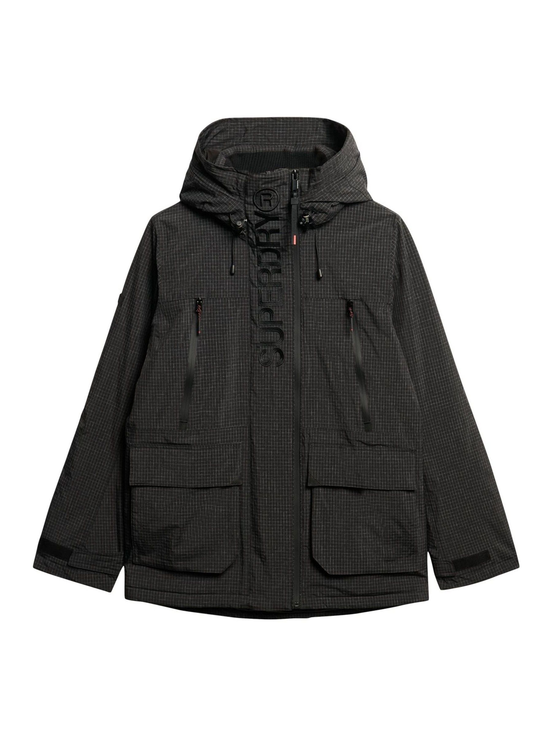 Buy Superdry Black Ripstop Ultimate Windbreaker Jacket from the Next UK ...